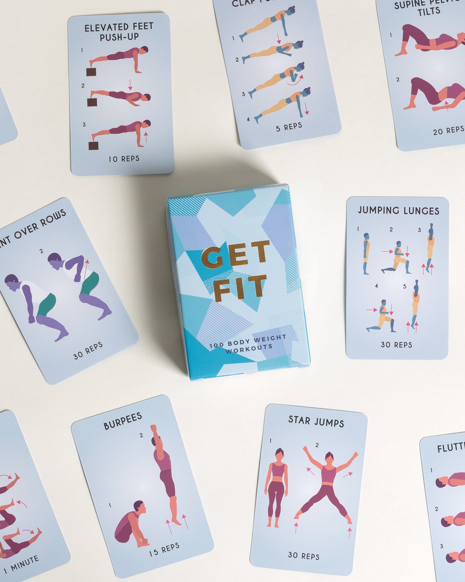 exercise cards uk