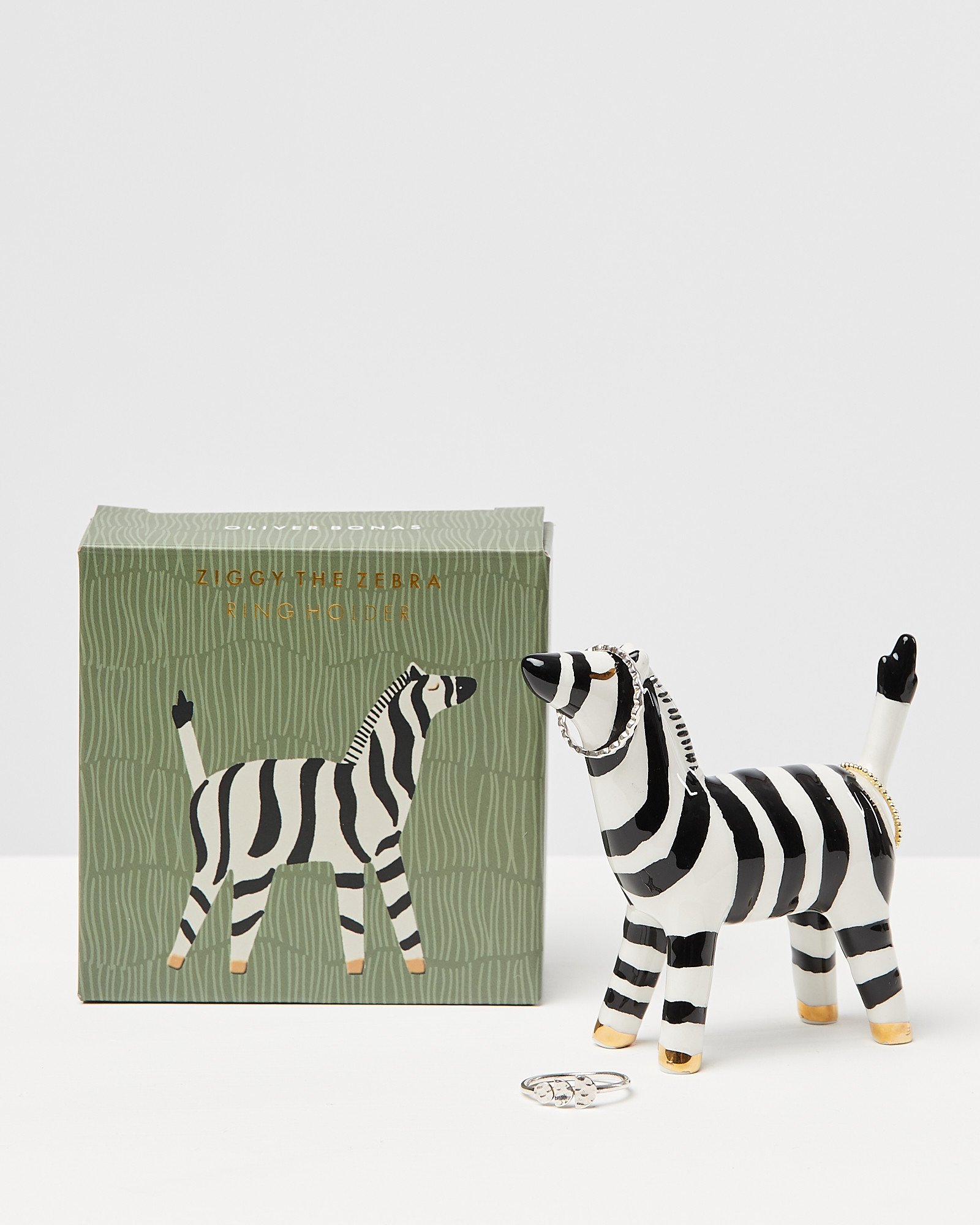 zebra ring holder