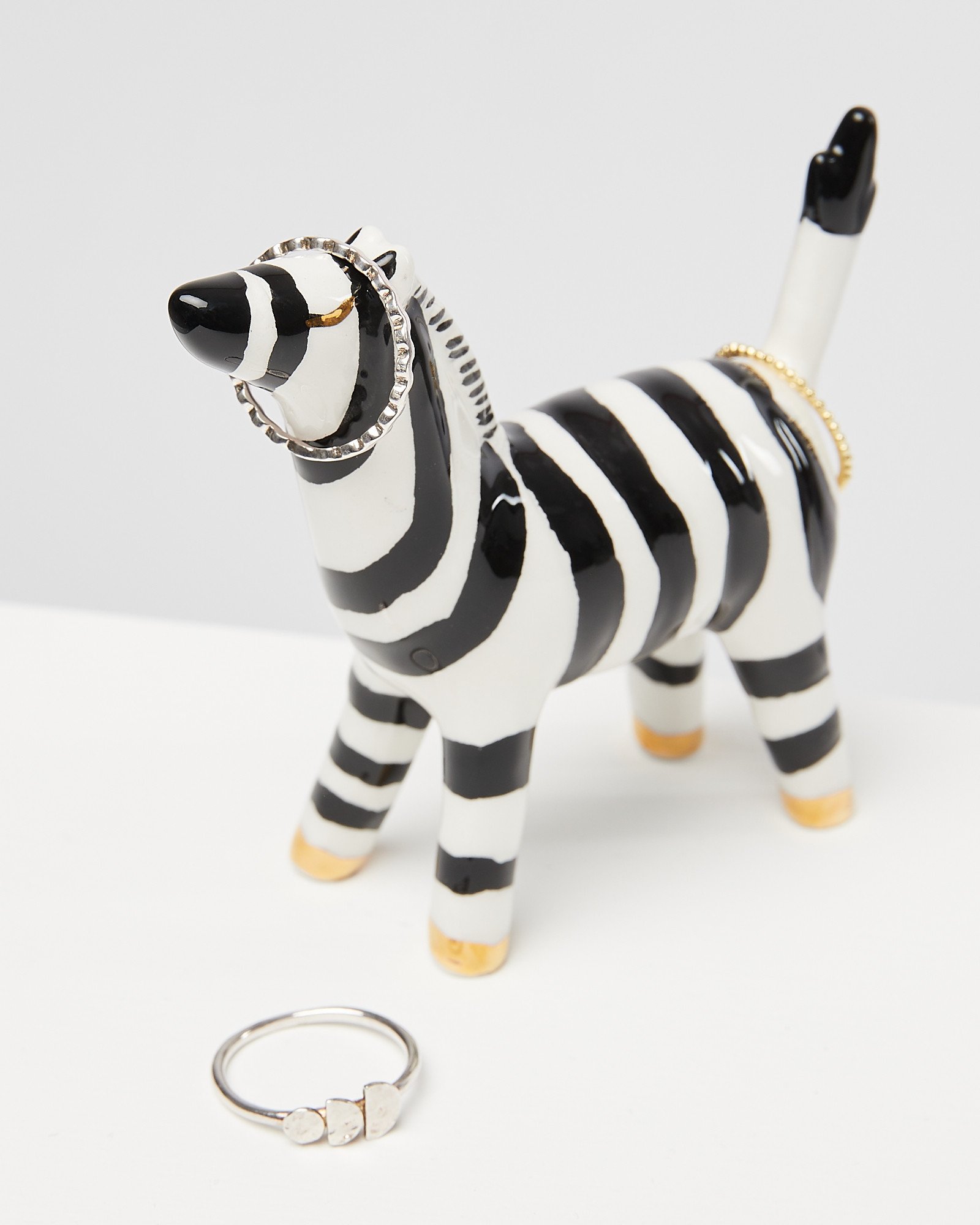 zebra ring holder