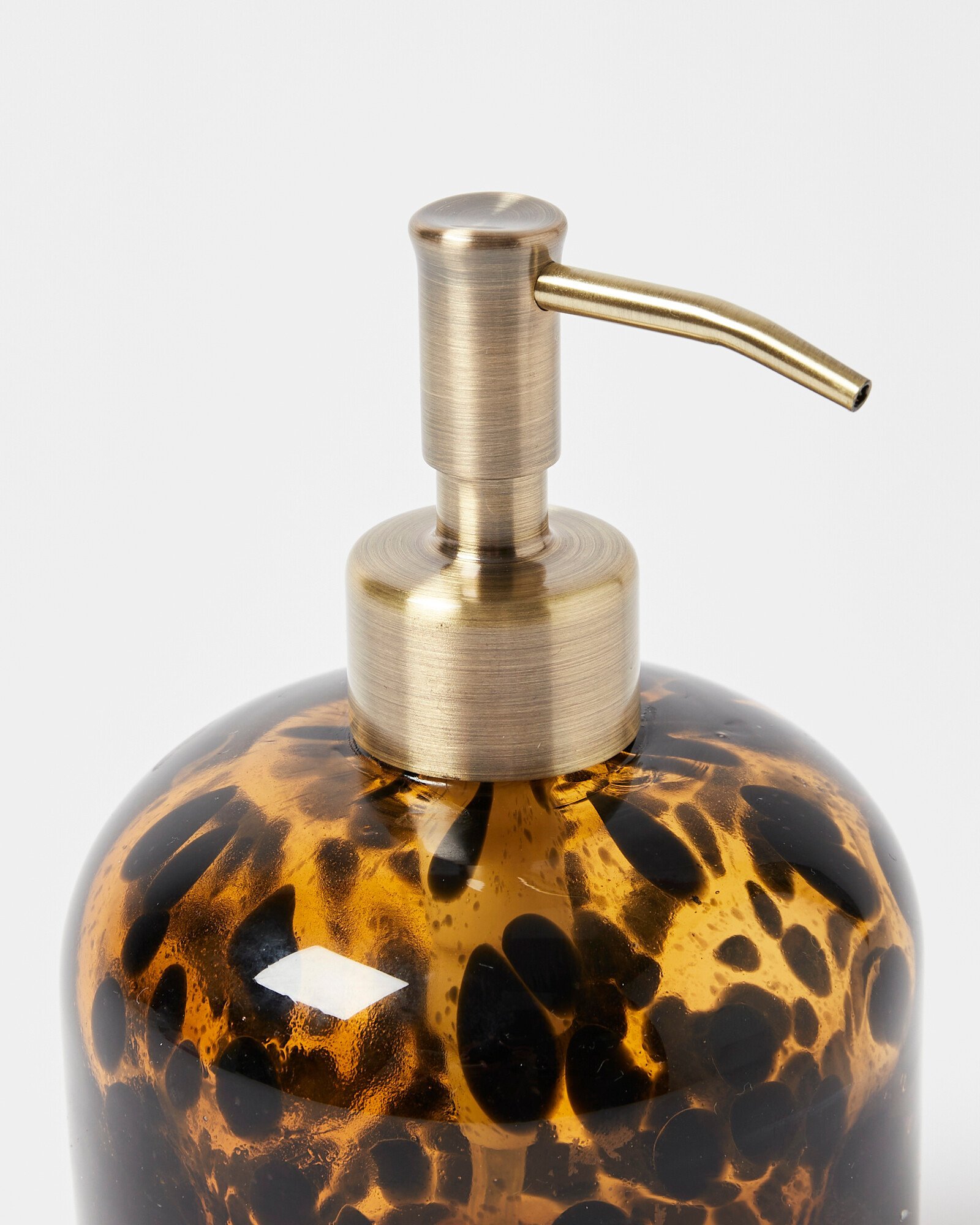 tortoise shell soap dispenser
