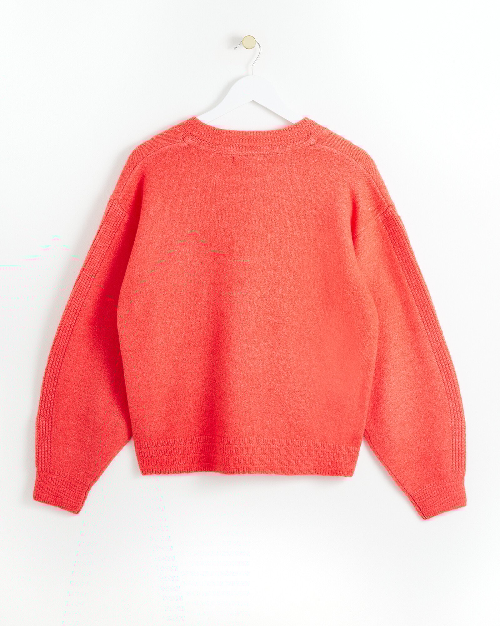 next orange button jumper