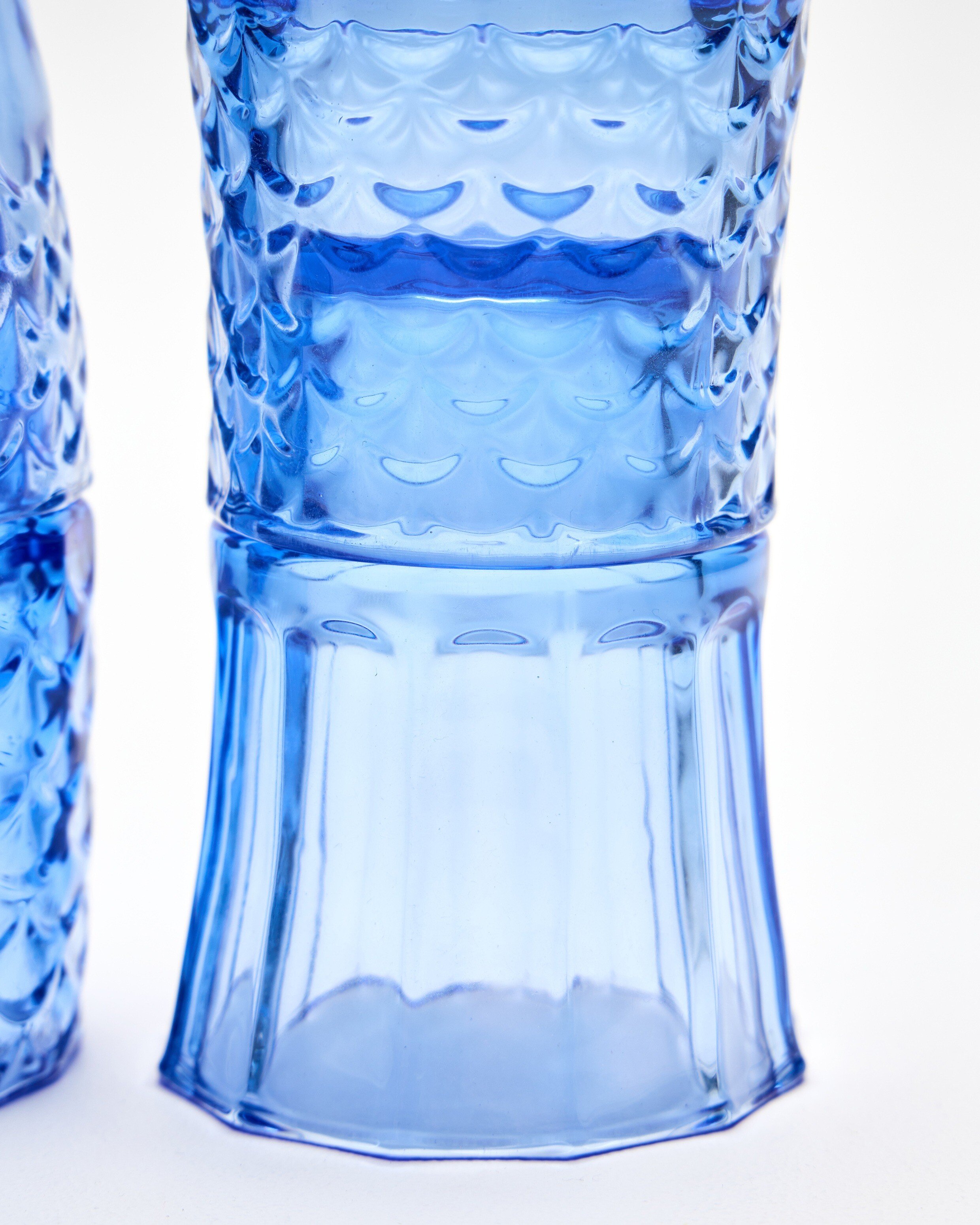 iridescent fish stackable tumblers