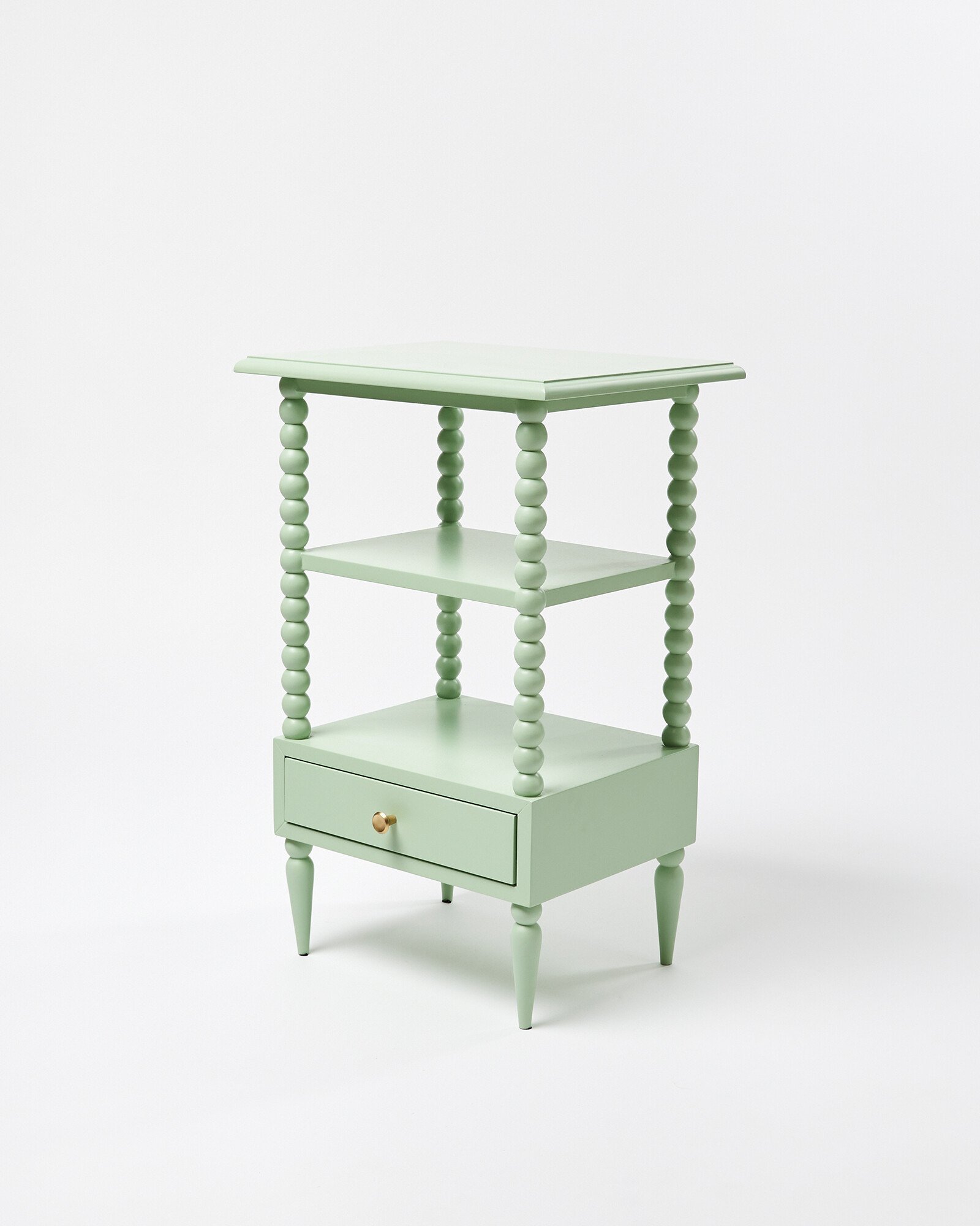 bobbin bedside table