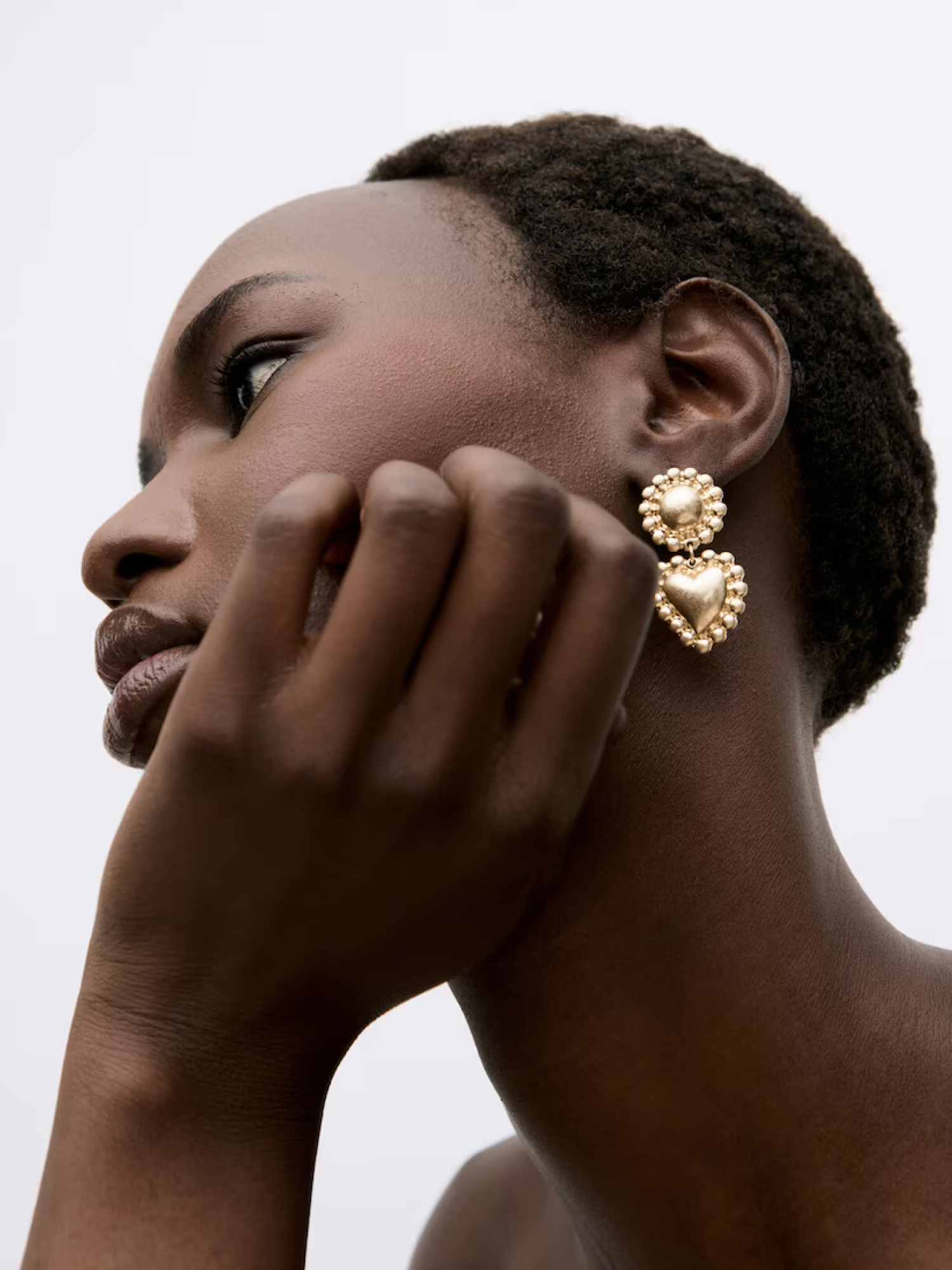 Hicks Textured Teardrop Earrings | Oliver Bonas
