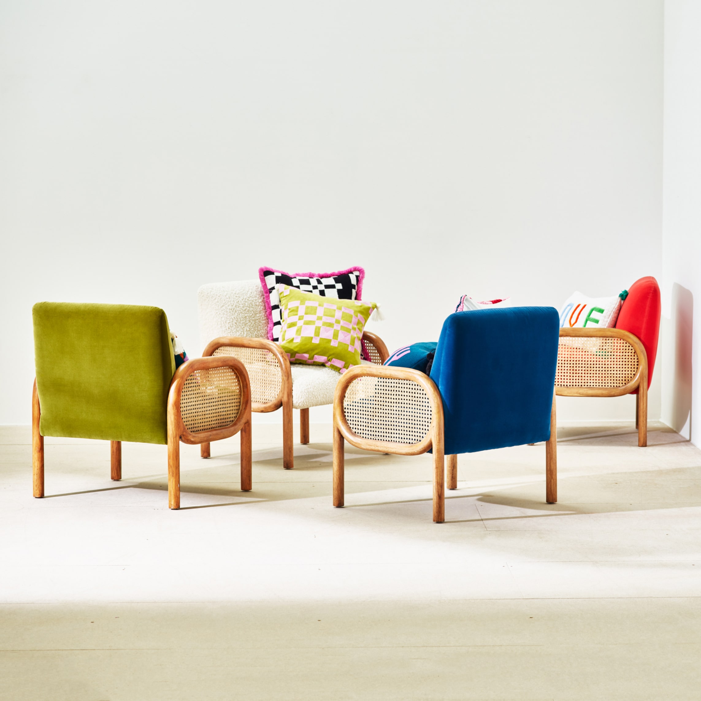 Behind the design: our Loha Armchair | Oliver Bonas