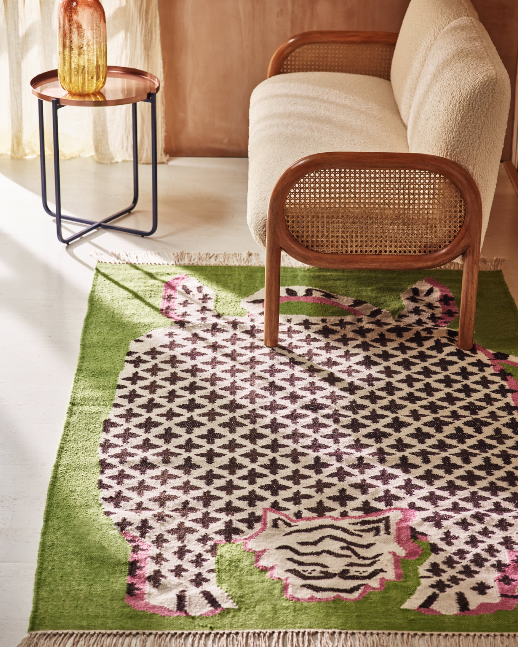 Behind the design: Luca leopard rug | Oliver Bonas