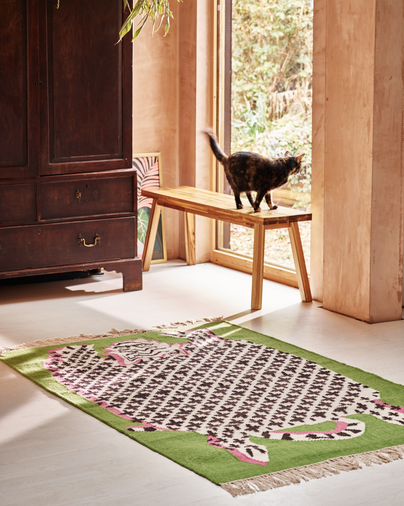 Behind the design: Luca leopard rug | Oliver Bonas