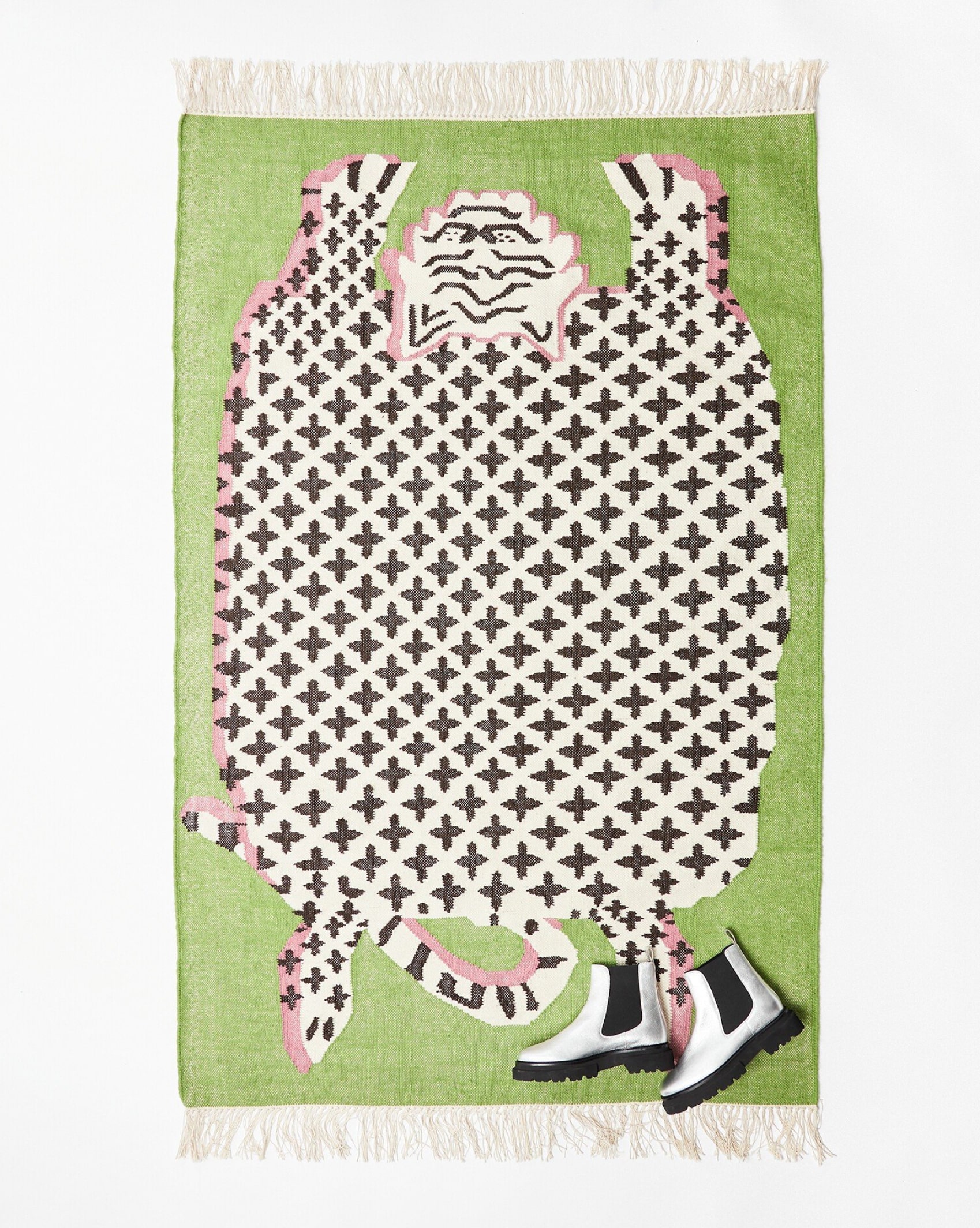 Behind the design: Luca leopard rug | Oliver Bonas