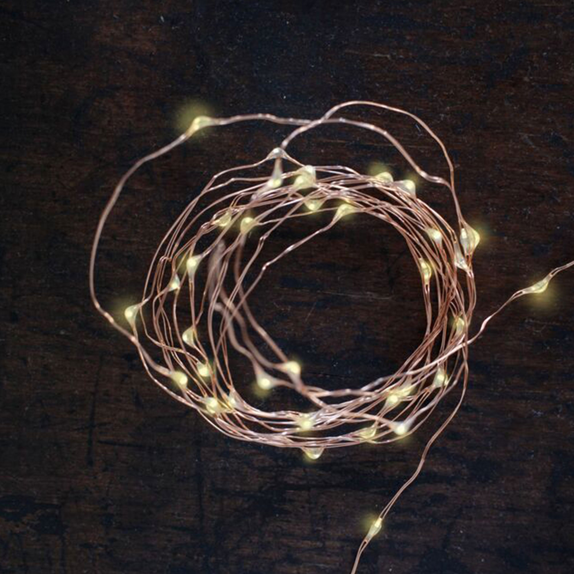 Copper String Lights | Oliver Bonas