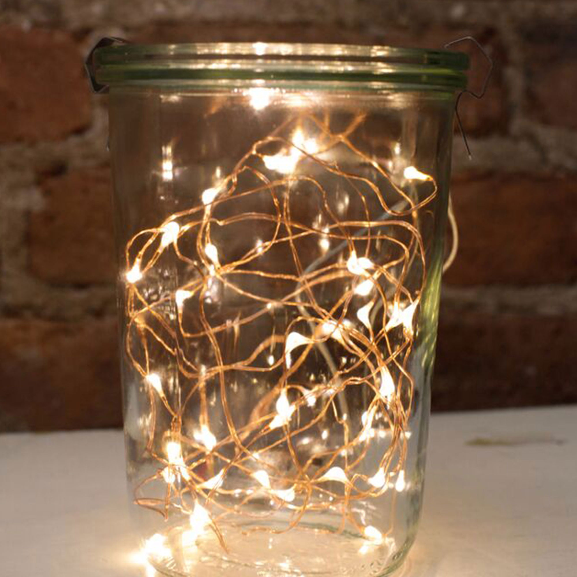 Copper String Lights | Oliver Bonas