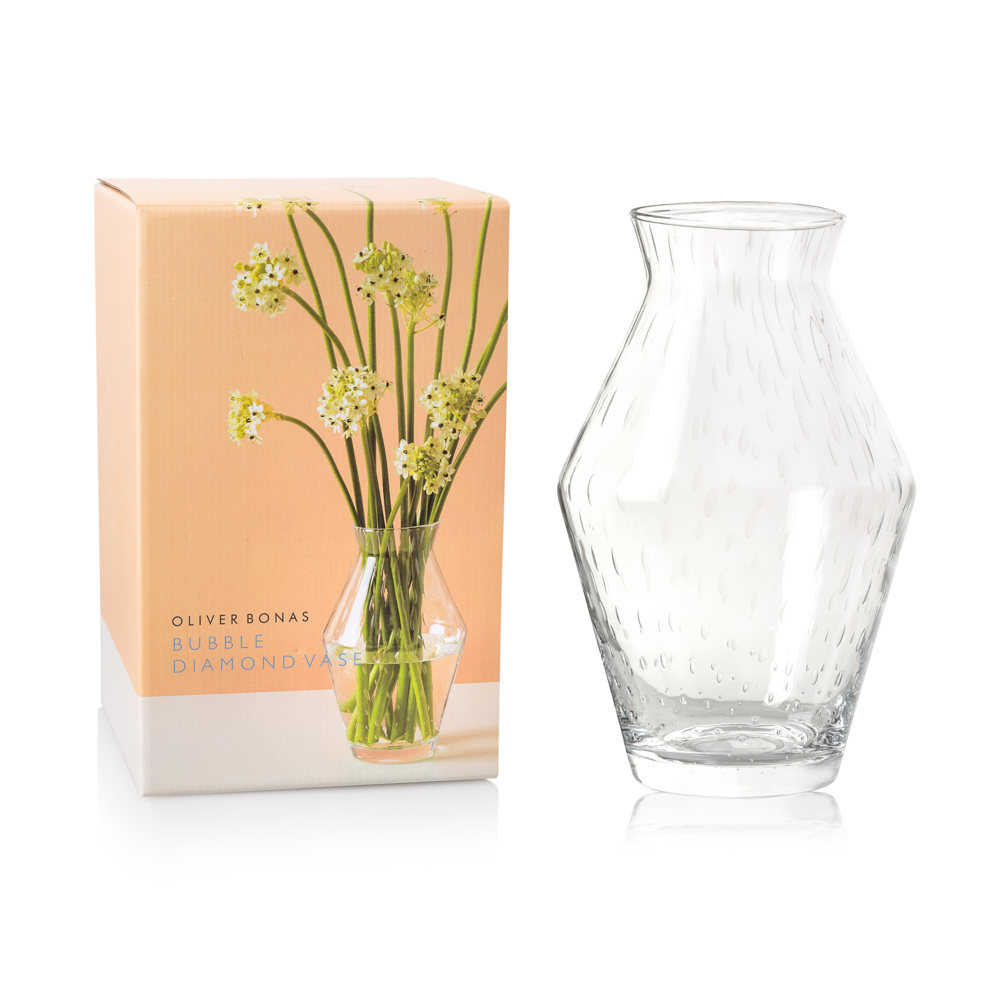 Big Bubble Diamond Vase | Oliver Bonas