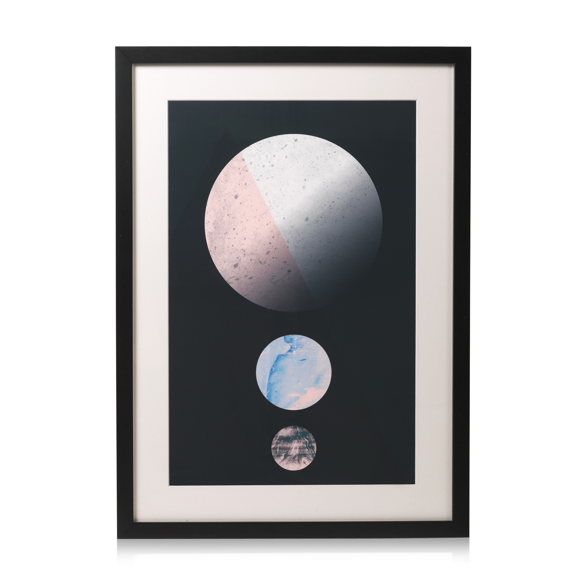 Triple Planets Wall Art | Oliver Bonas