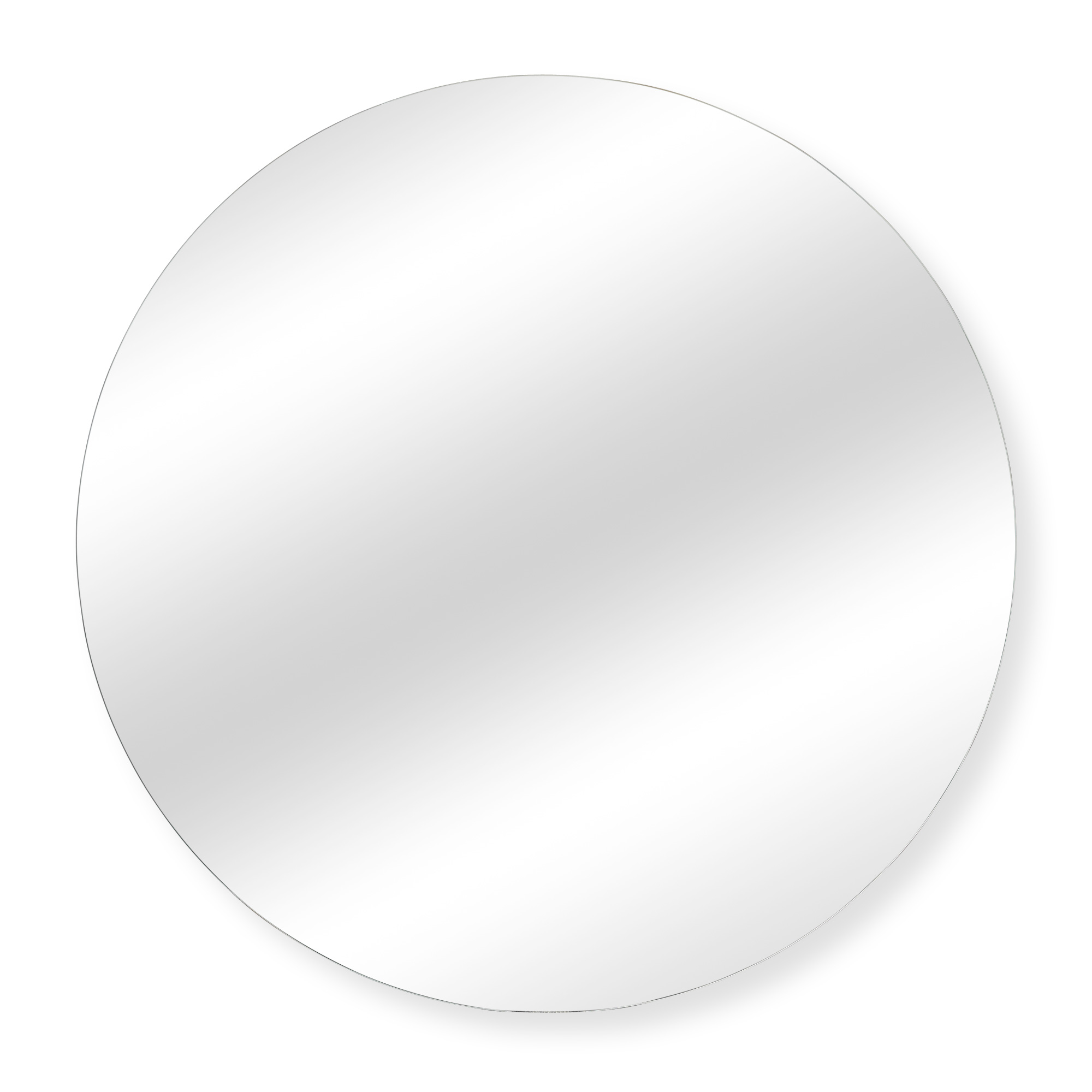 Round Clear Wall Mirror Large | Oliver Bonas