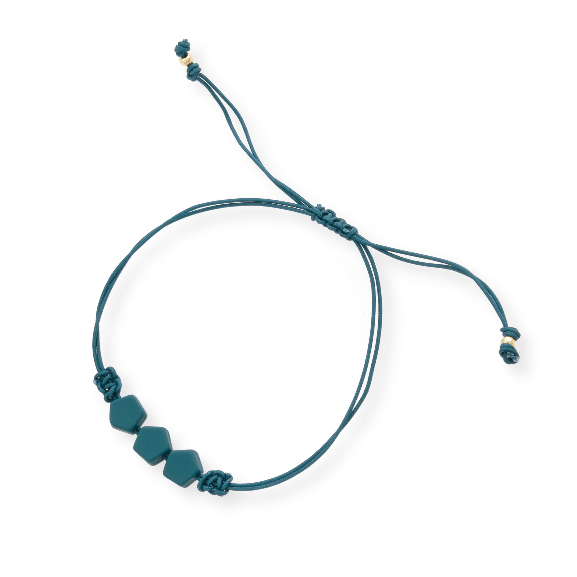 Teal Marla Shapes Friendship Bracelet | Oliver Bonas