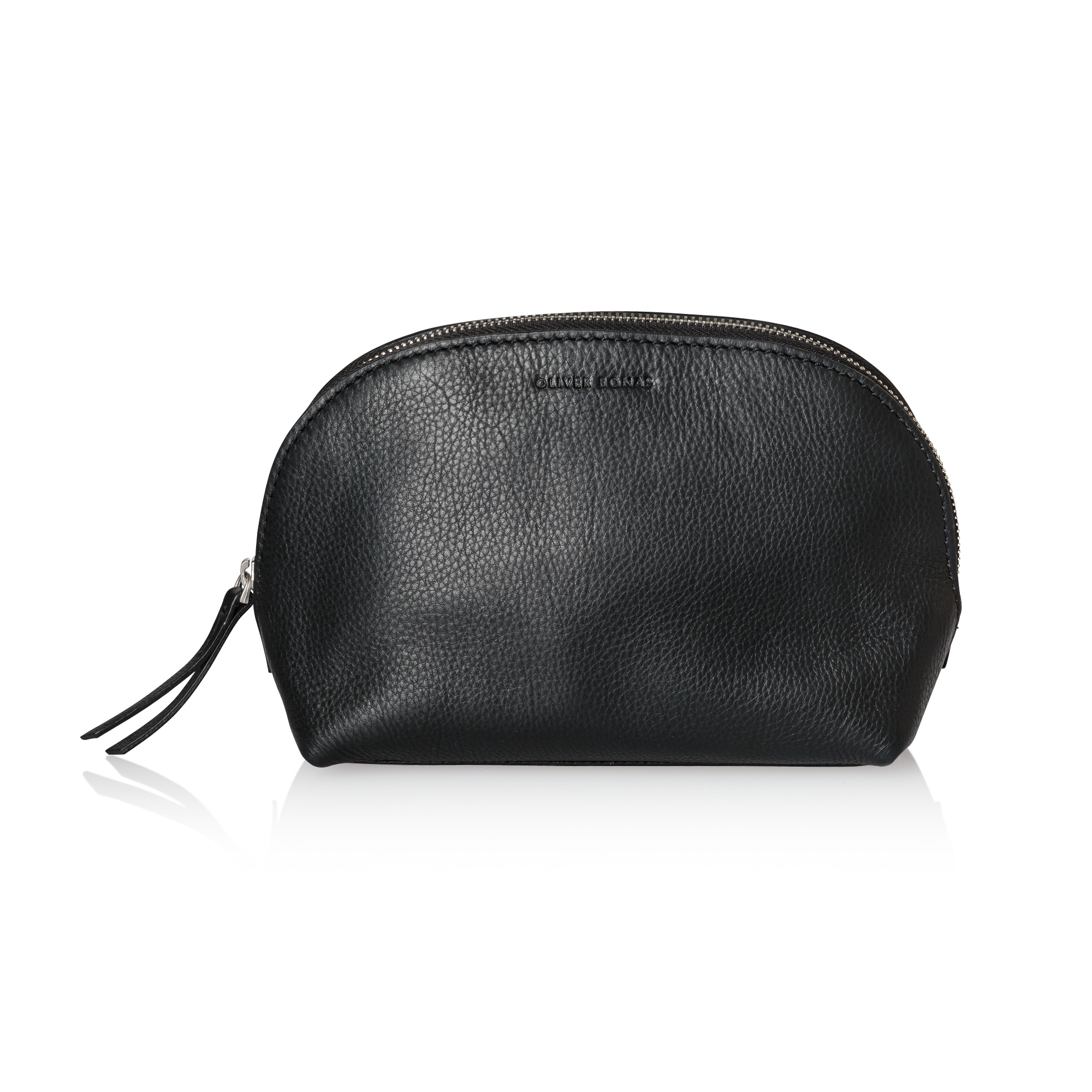 Caris Leather Make Up Bag | Oliver Bonas