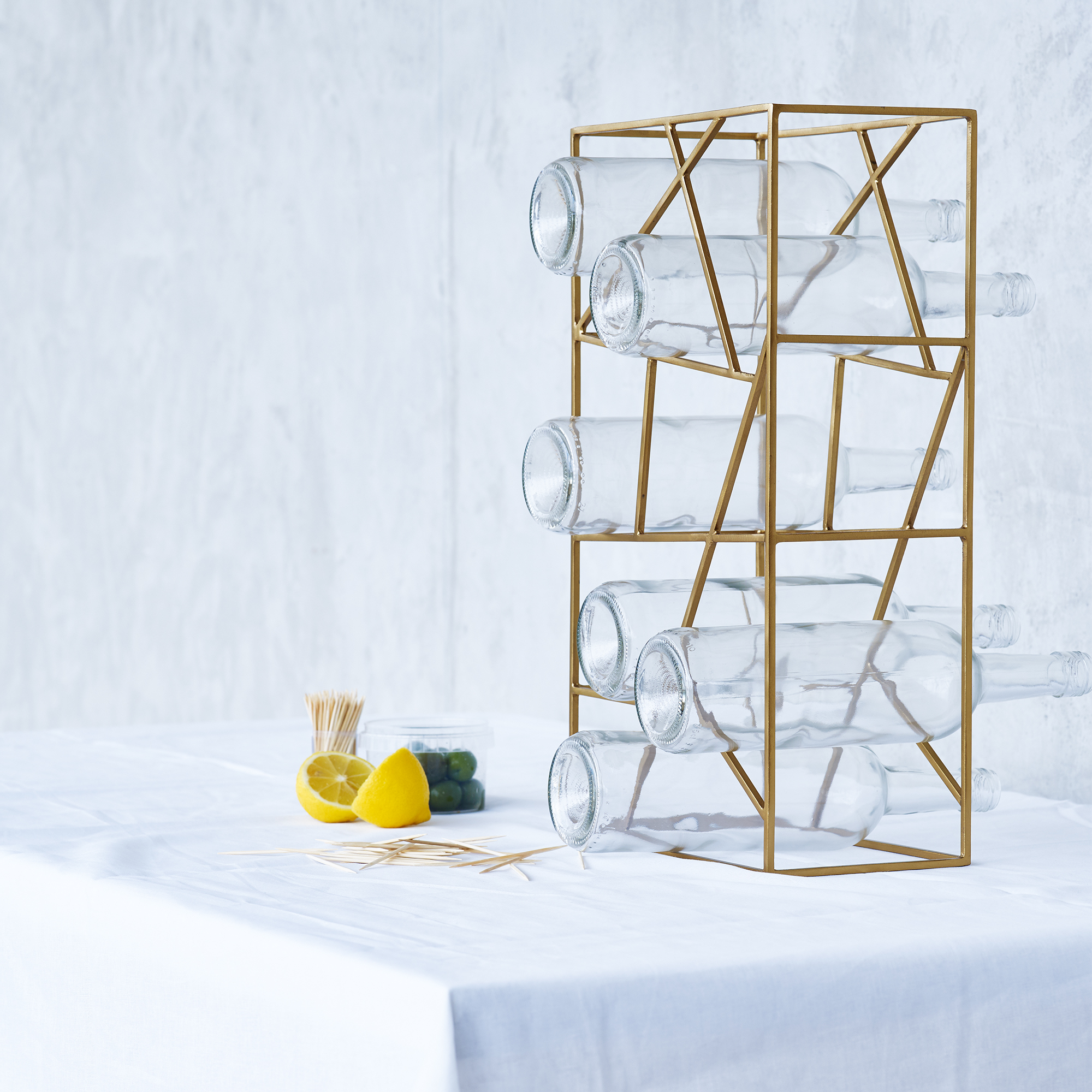 Grid Wine Rack | Oliver Bonas