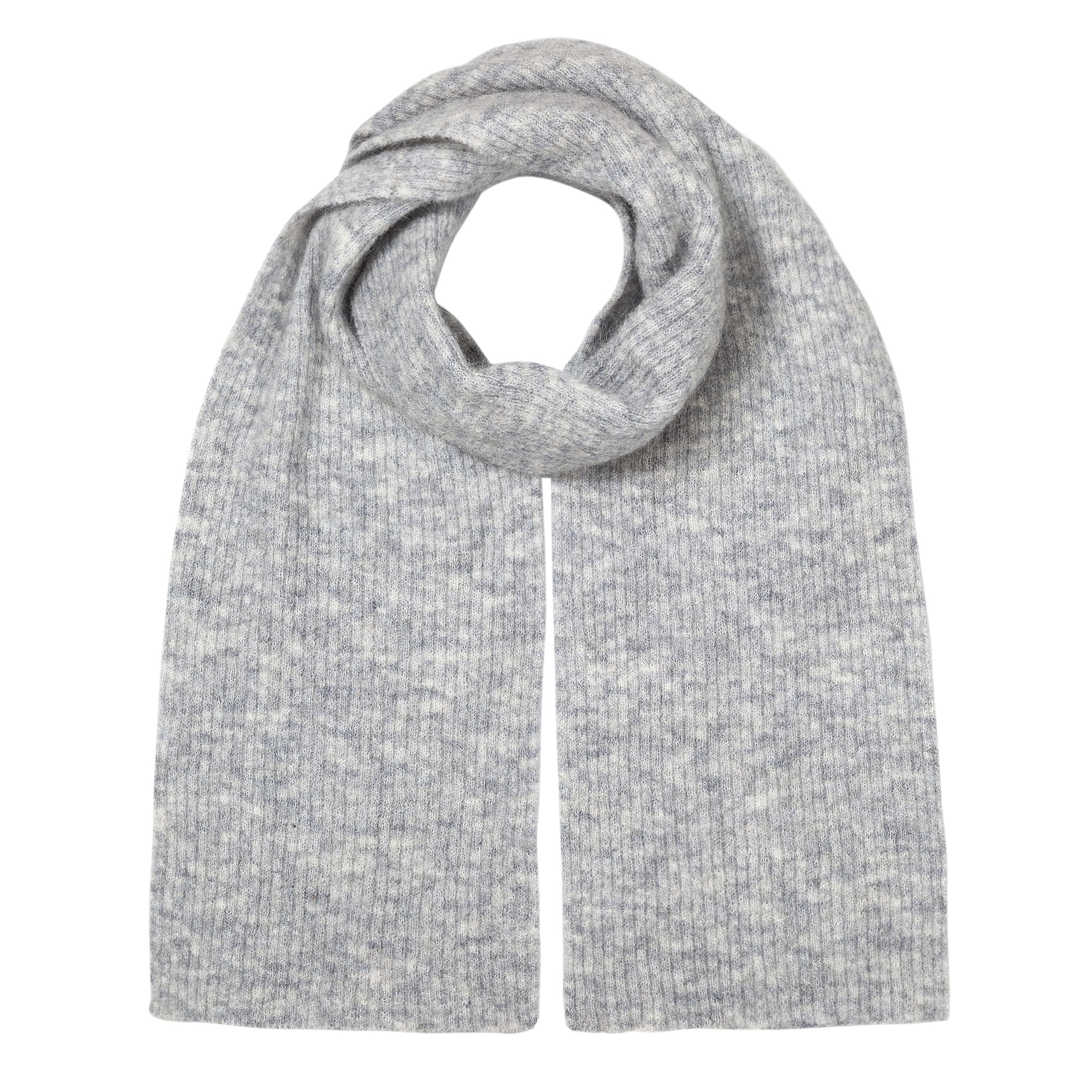 Mohair Marl Rib Scarf | Oliver Bonas