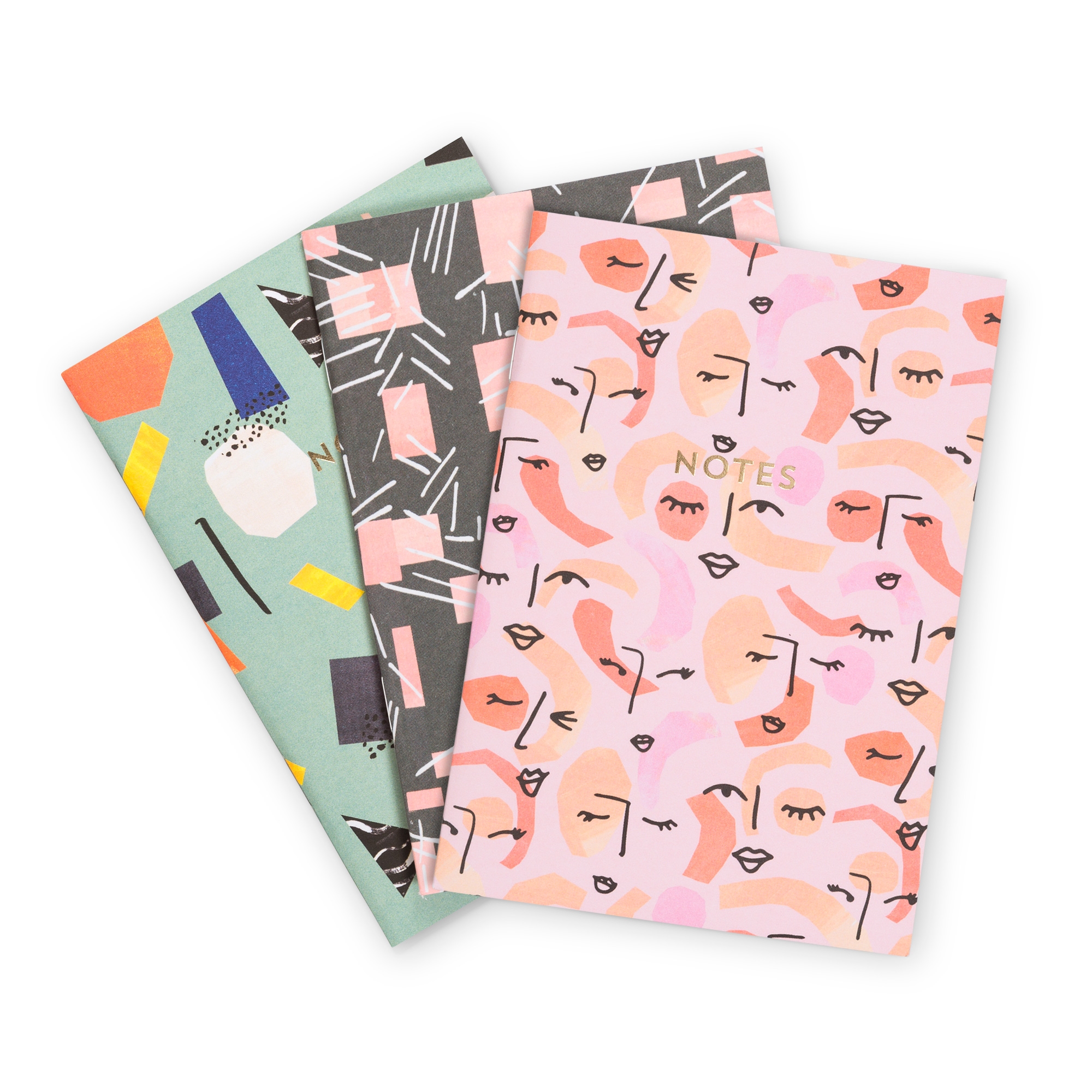 Sass Squad Set of Three Notebooks | Oliver Bonas US