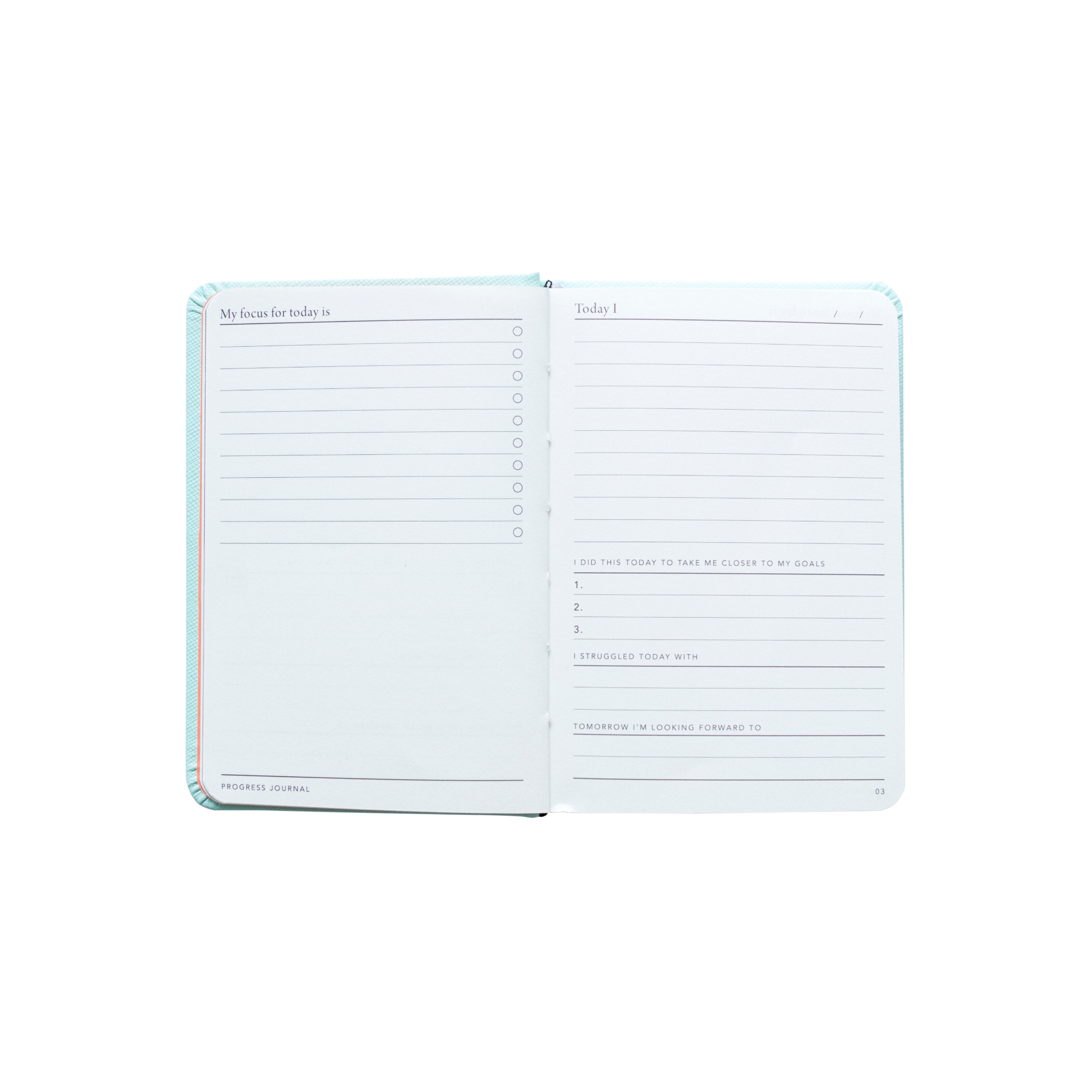 Mi Goals Progress Journal | Oliver Bonas