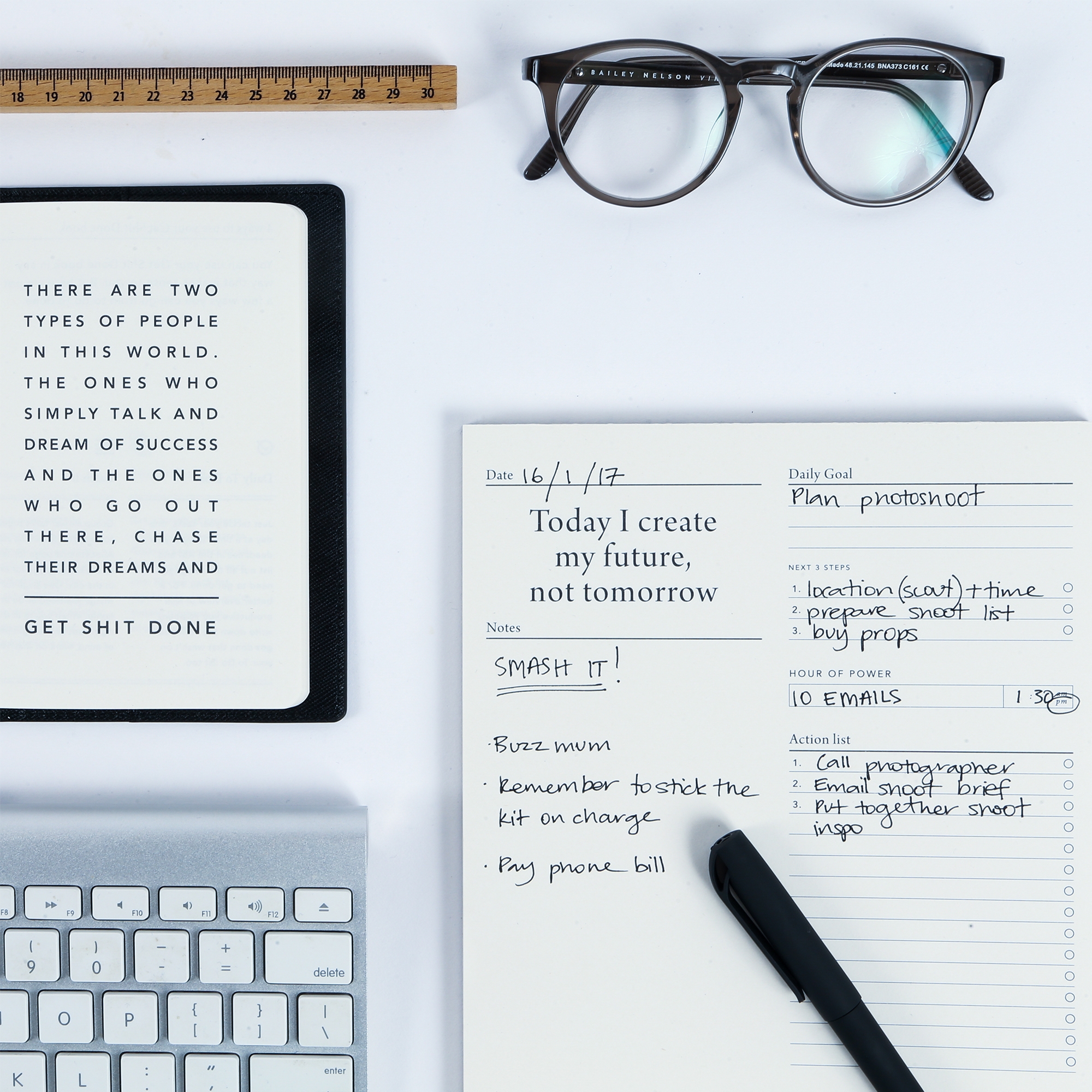 Mi Goals Daily Goal Desk Pad | Oliver Bonas