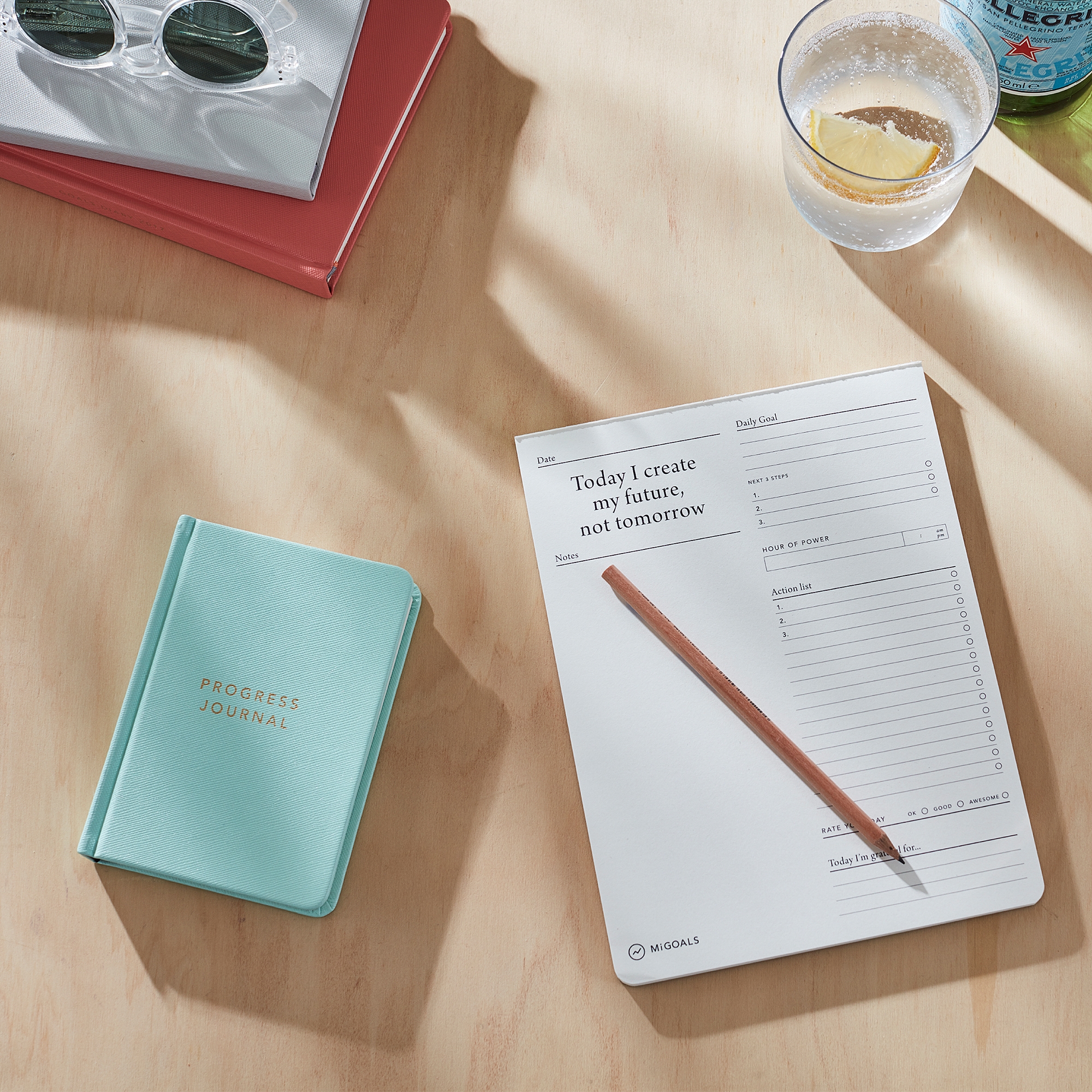 Mi Goals Daily Goal Desk Pad | Oliver Bonas