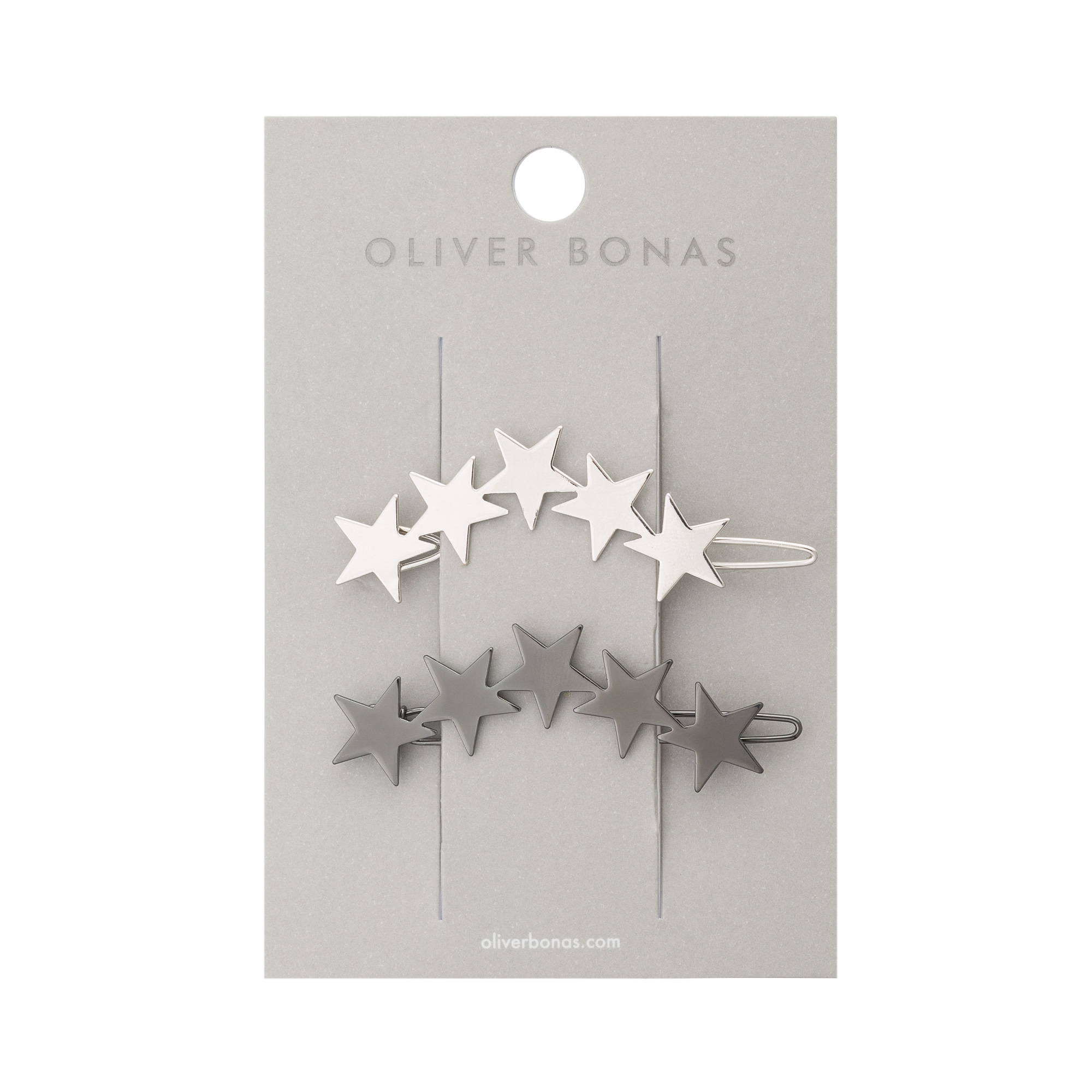 Set of Two Shooting Star Hair Clips | Oliver Bonas