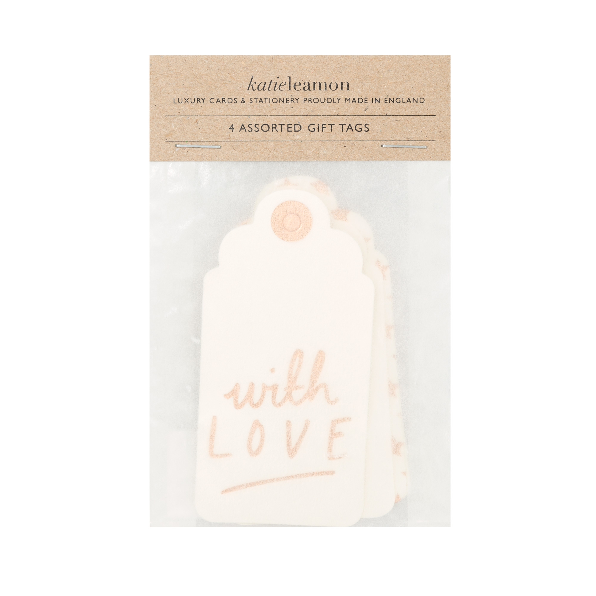 Copper Foil Gift Tags Pack of Four | Oliver Bonas US