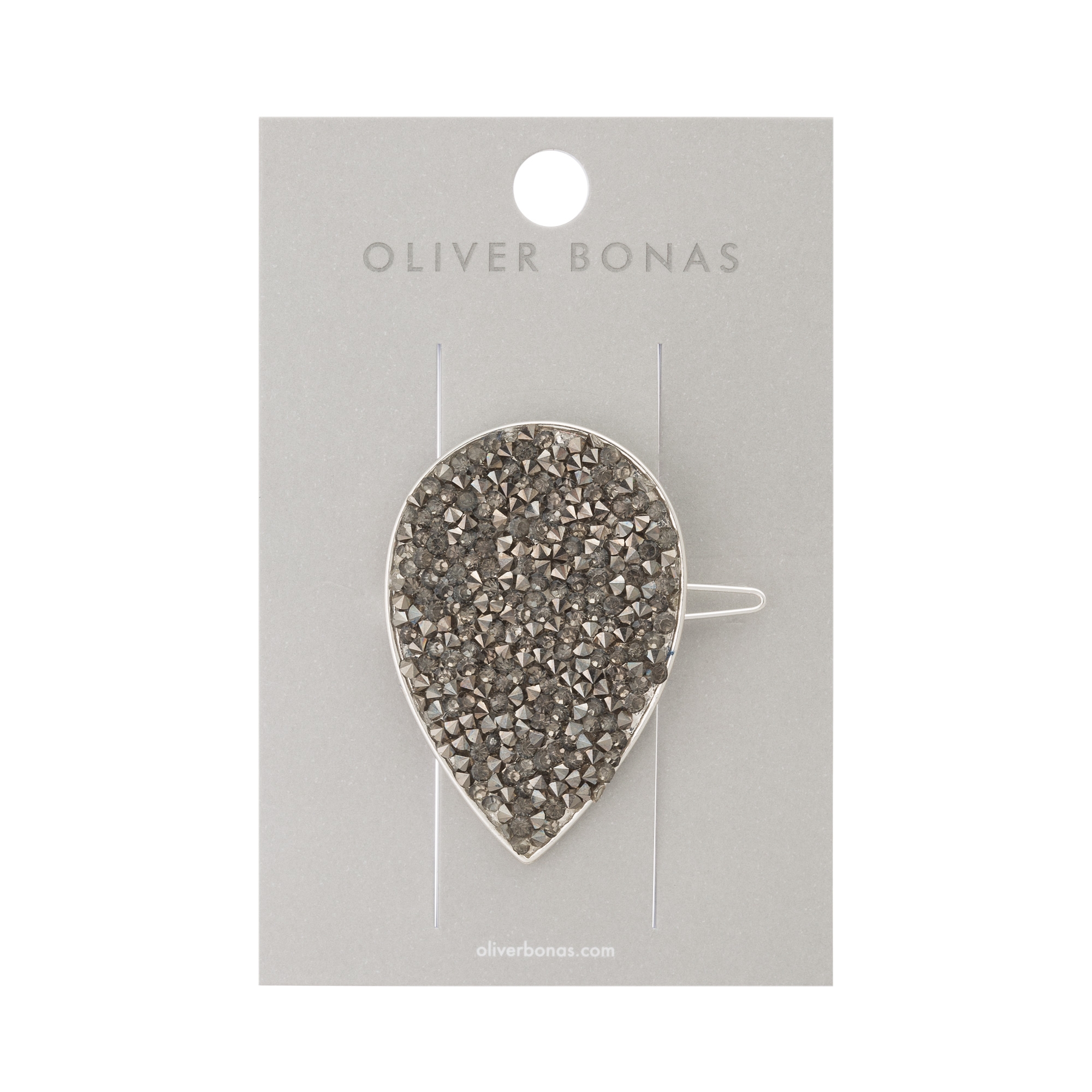 Tear Drop Beaded Shimmer Hair Clip | Oliver Bonas