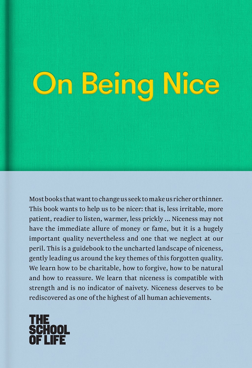 On Being Nice Book | Oliver Bonas