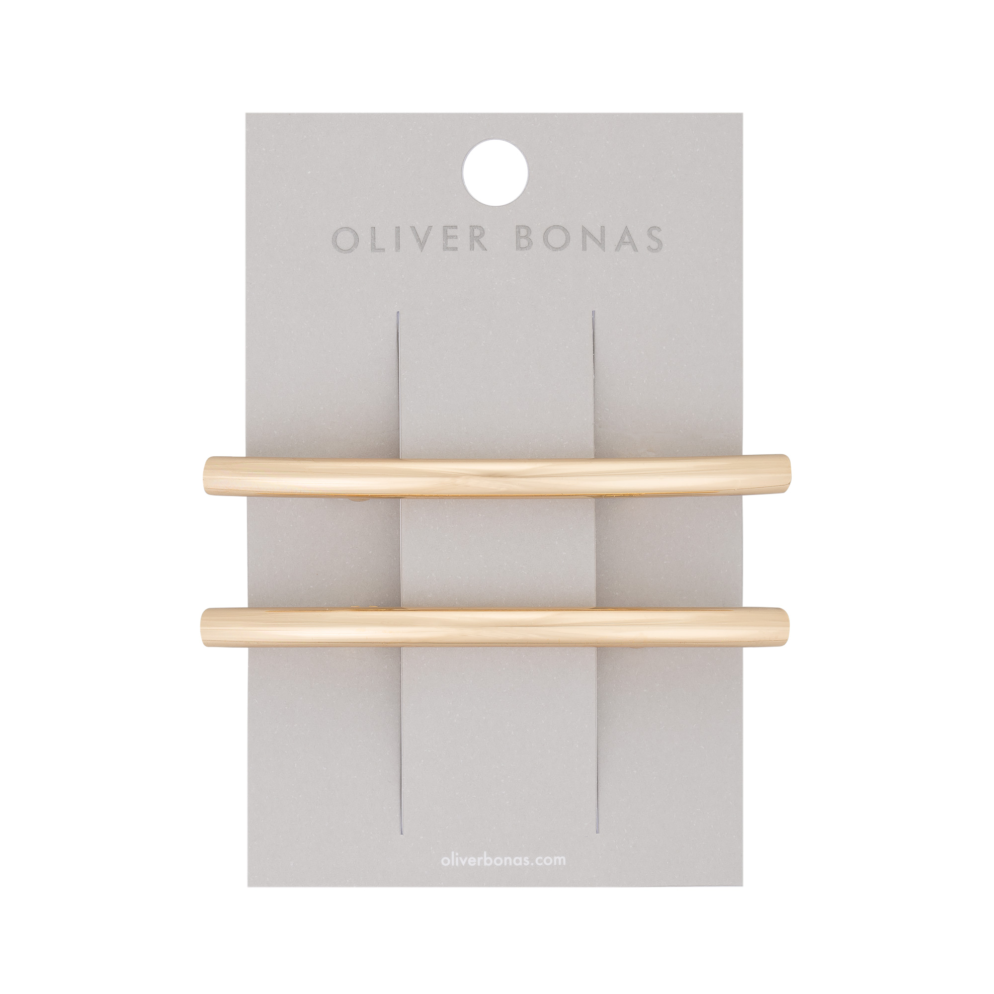 Tubular Barrettes Hair Clips Set of Two | Oliver Bonas US