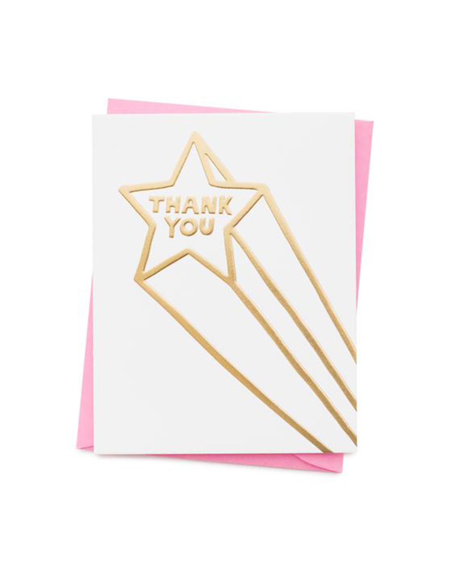 Thank You Star Thank You Card | Oliver Bonas