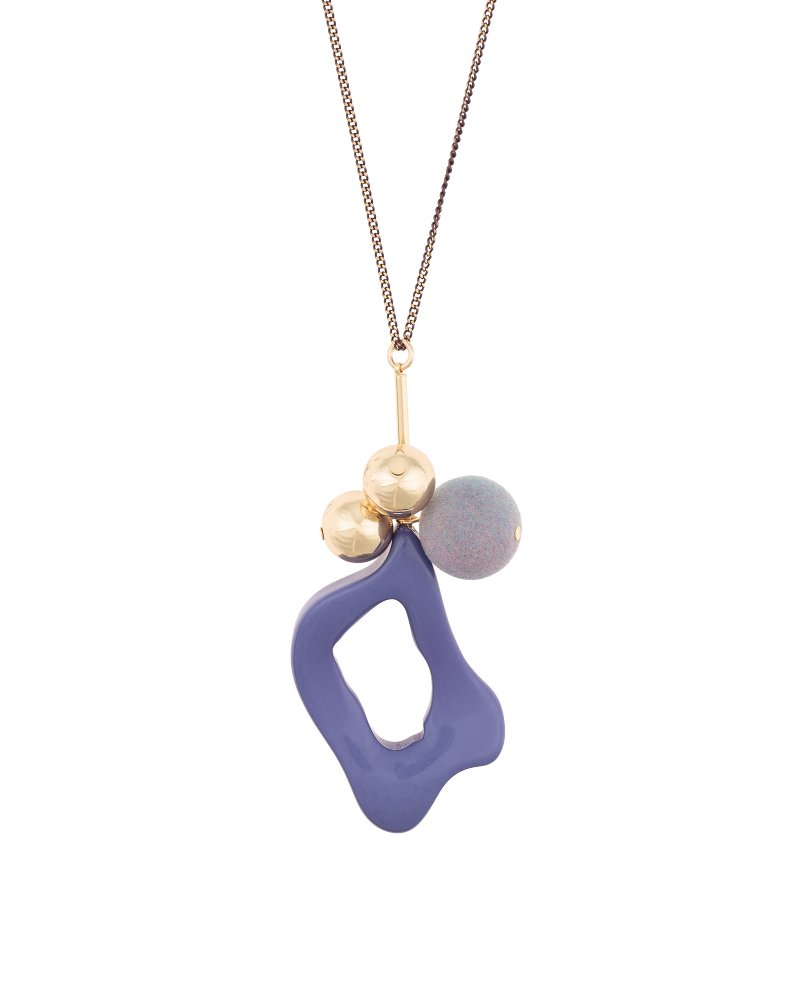 Sparshi Sculptural Drop Necklace | Oliver Bonas