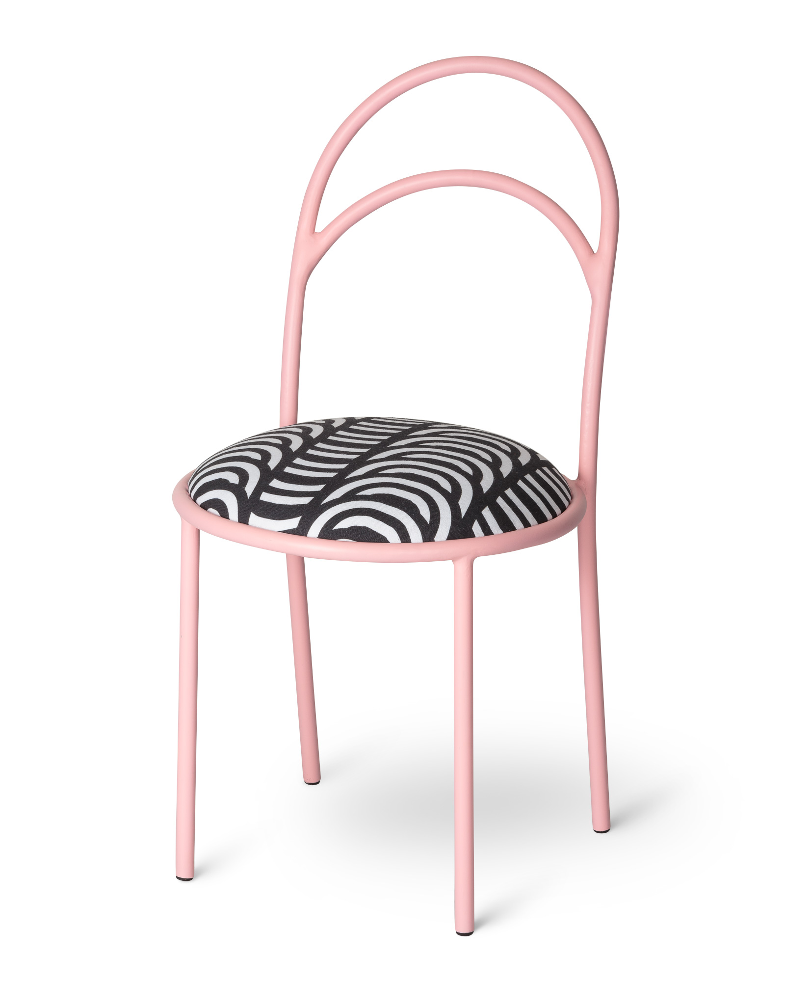 Doki Patterned Pink Chair | Oliver Bonas