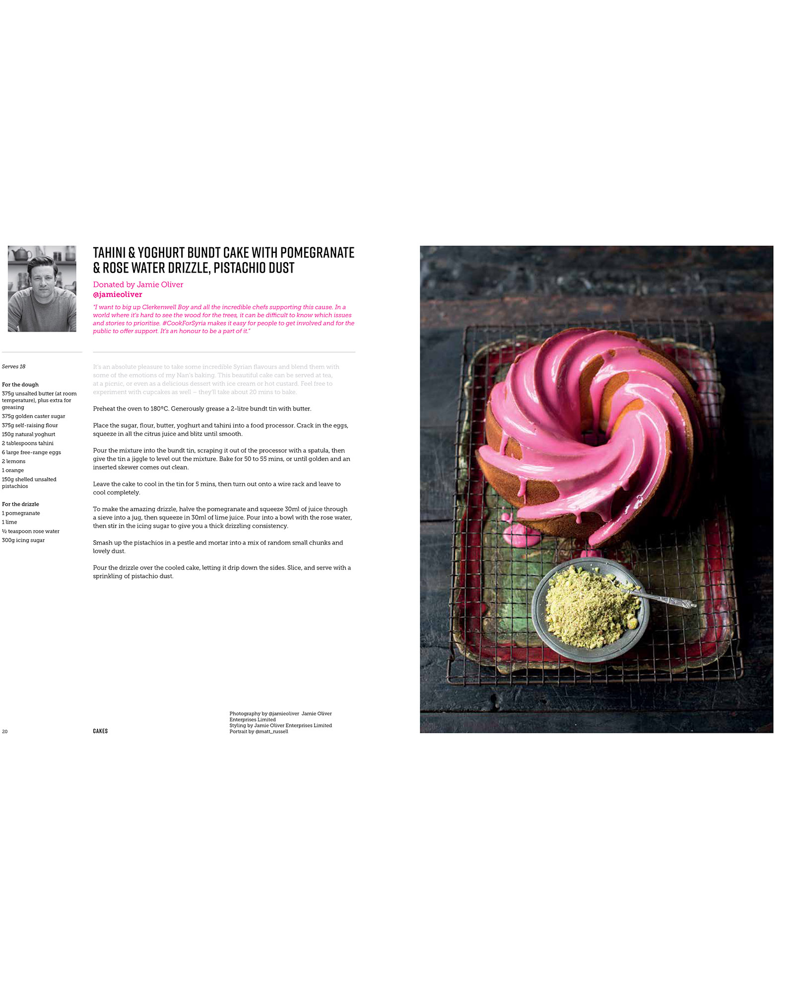 Bake for Syria Cookbook | Oliver Bonas