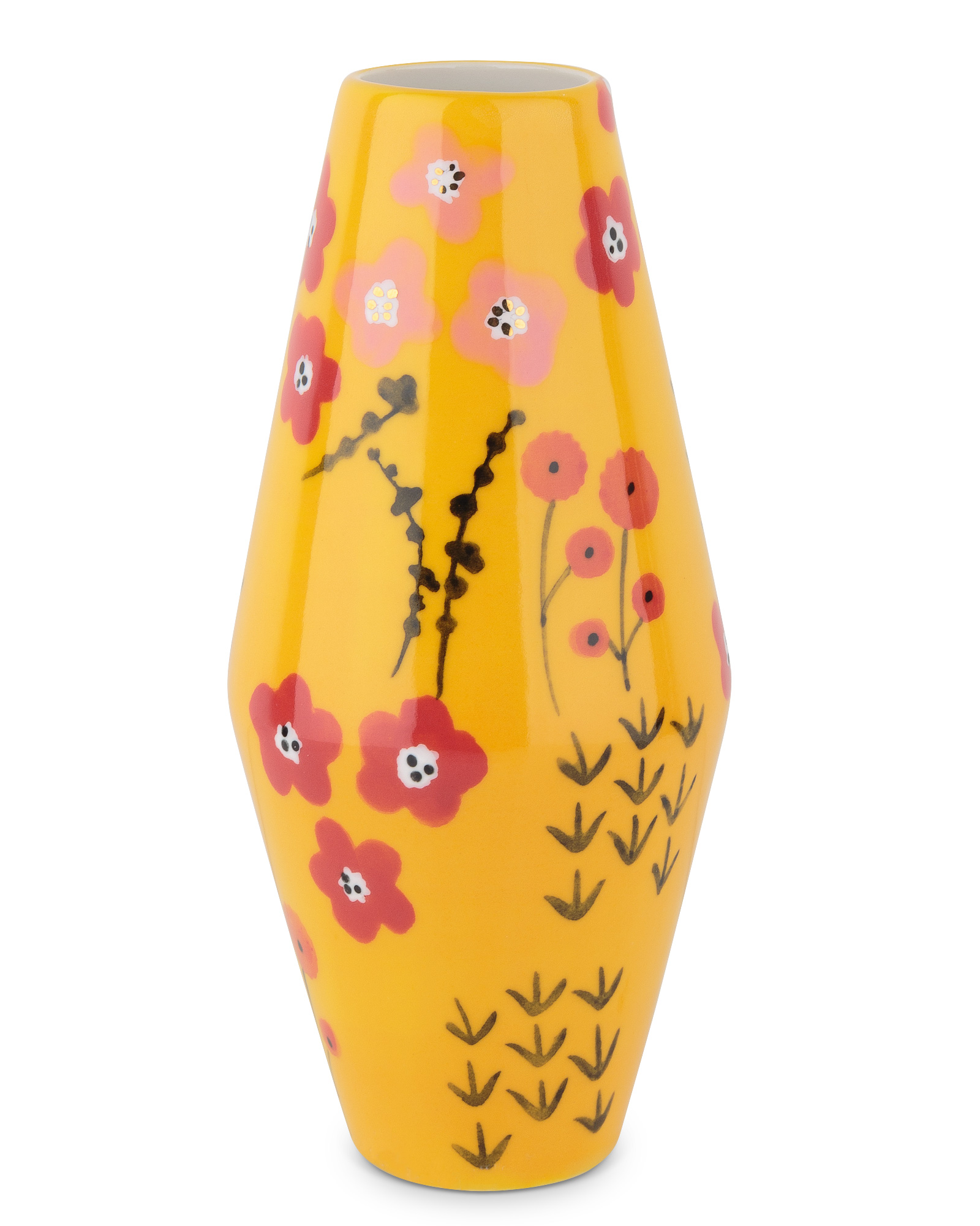 Suitopi Red Ceramic Vase | Oliver Bonas