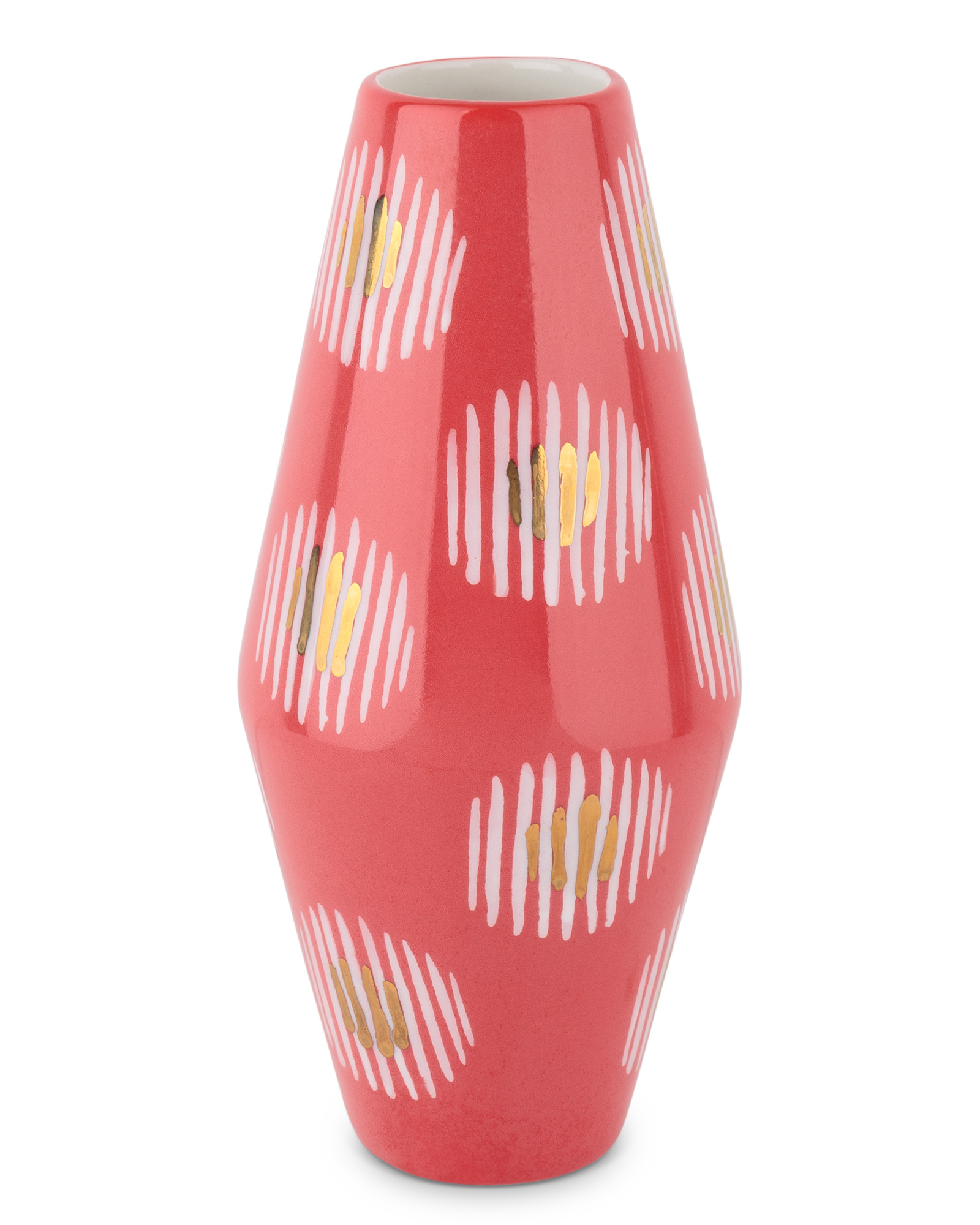 Suitopi Red Ceramic Vase | Oliver Bonas