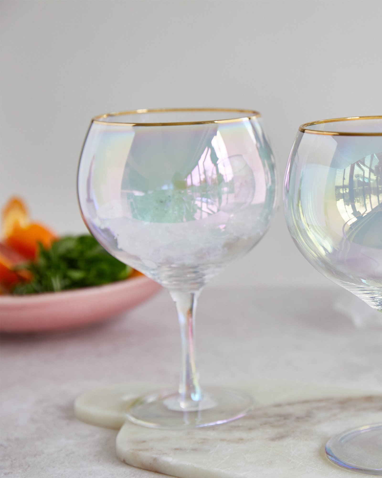 Balloon Gin Glasses Set of Two | Oliver Bonas