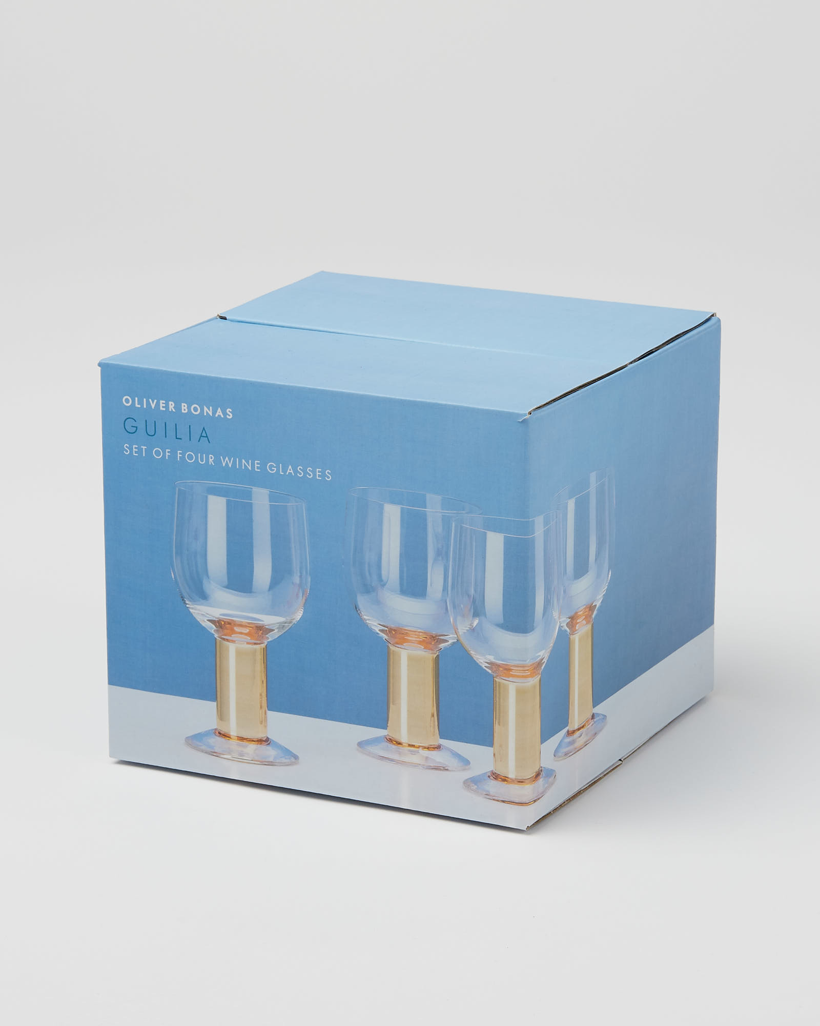 Guilia Wine Glasses Set of Four | Oliver Bonas