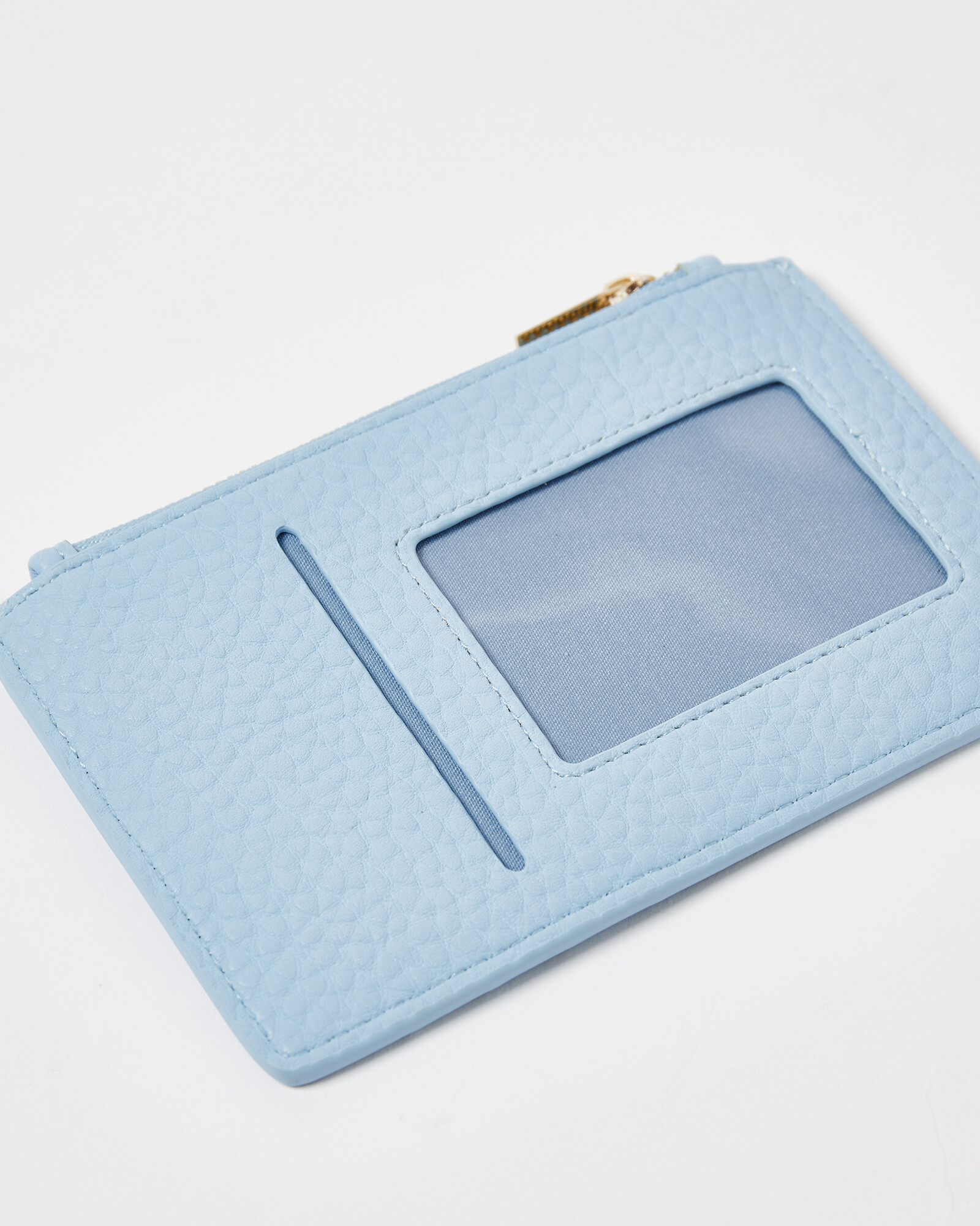 Rita Denim Blue Card Holder | Oliver Bonas