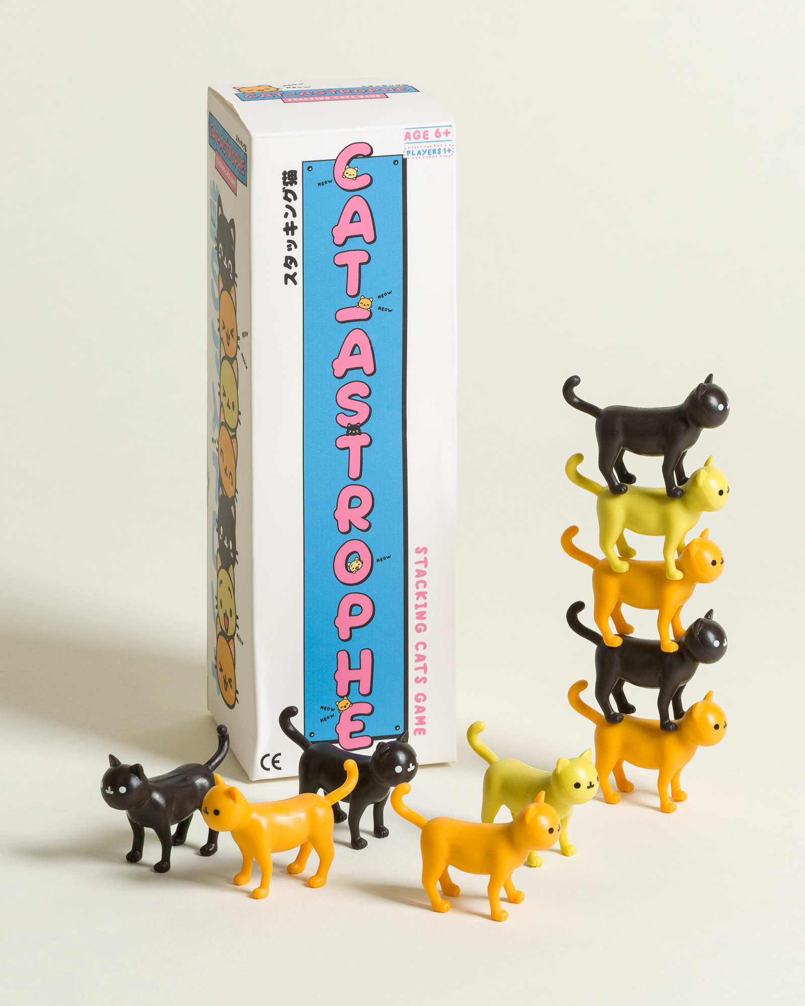 Catastrophe Stacking Cats Game | Oliver Bonas
