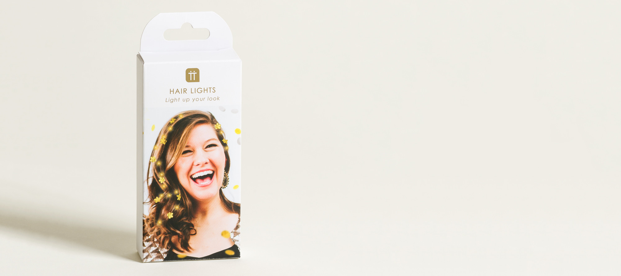 Gold Hair String Lights | Oliver Bonas