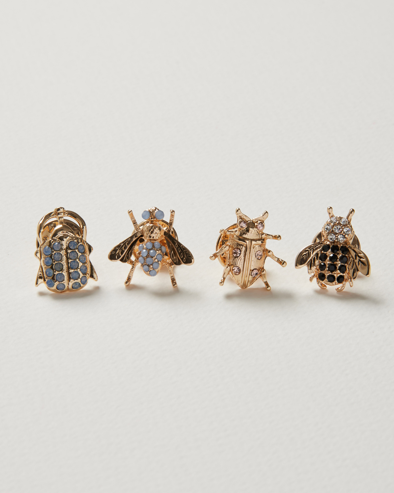 Bugs Life Insect Pins Pack of Four | Oliver Bonas