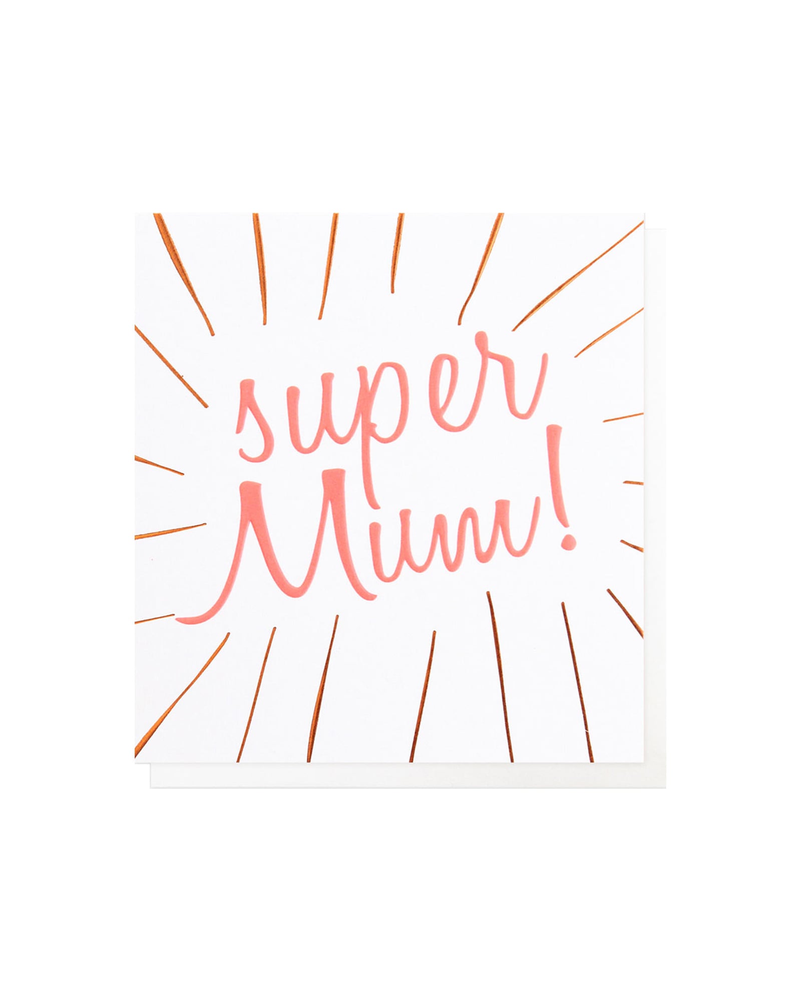 Super Mum Mother's Day Card | Oliver Bonas