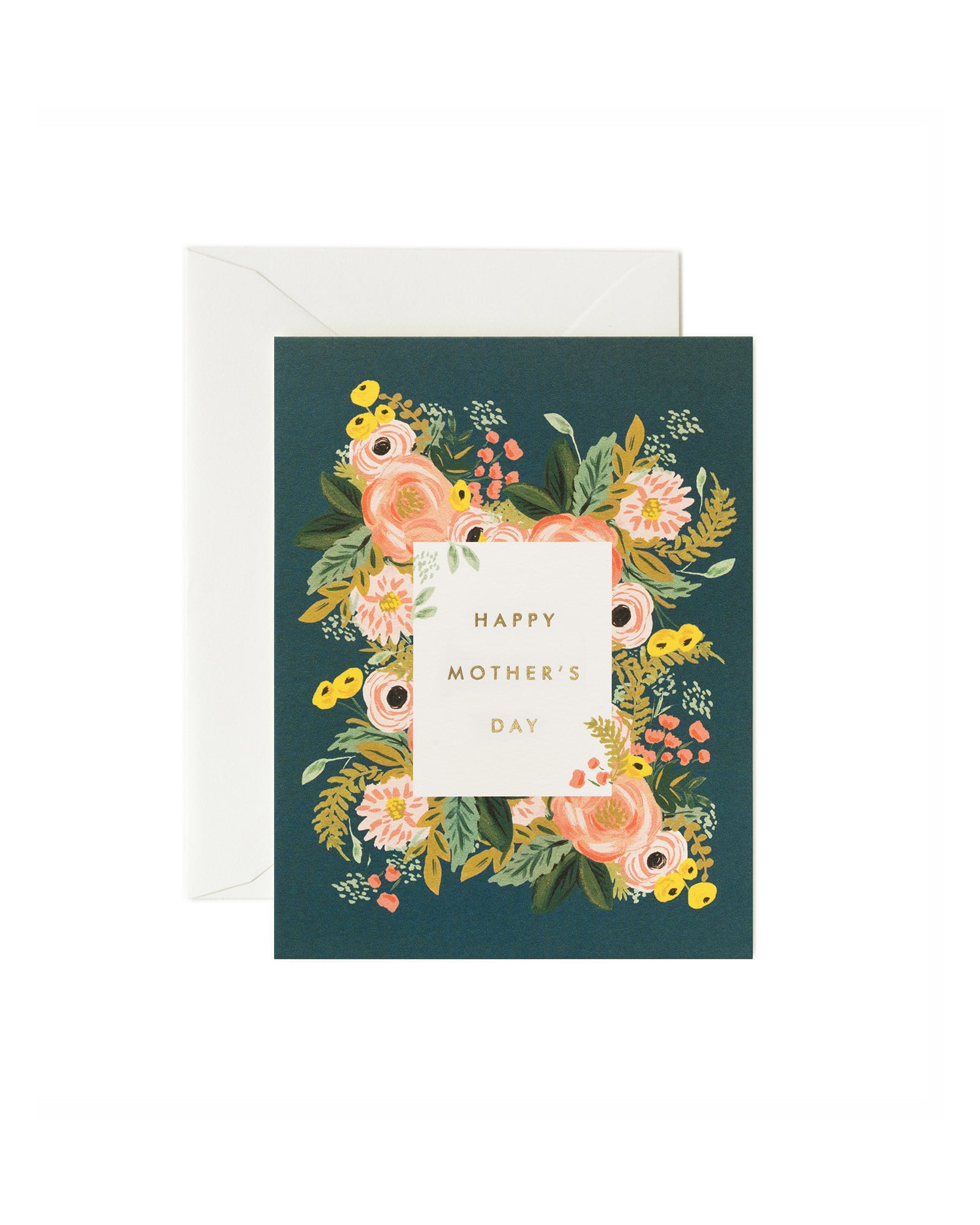 Floral Bouquet Happy Mother's Day Card | Oliver Bonas