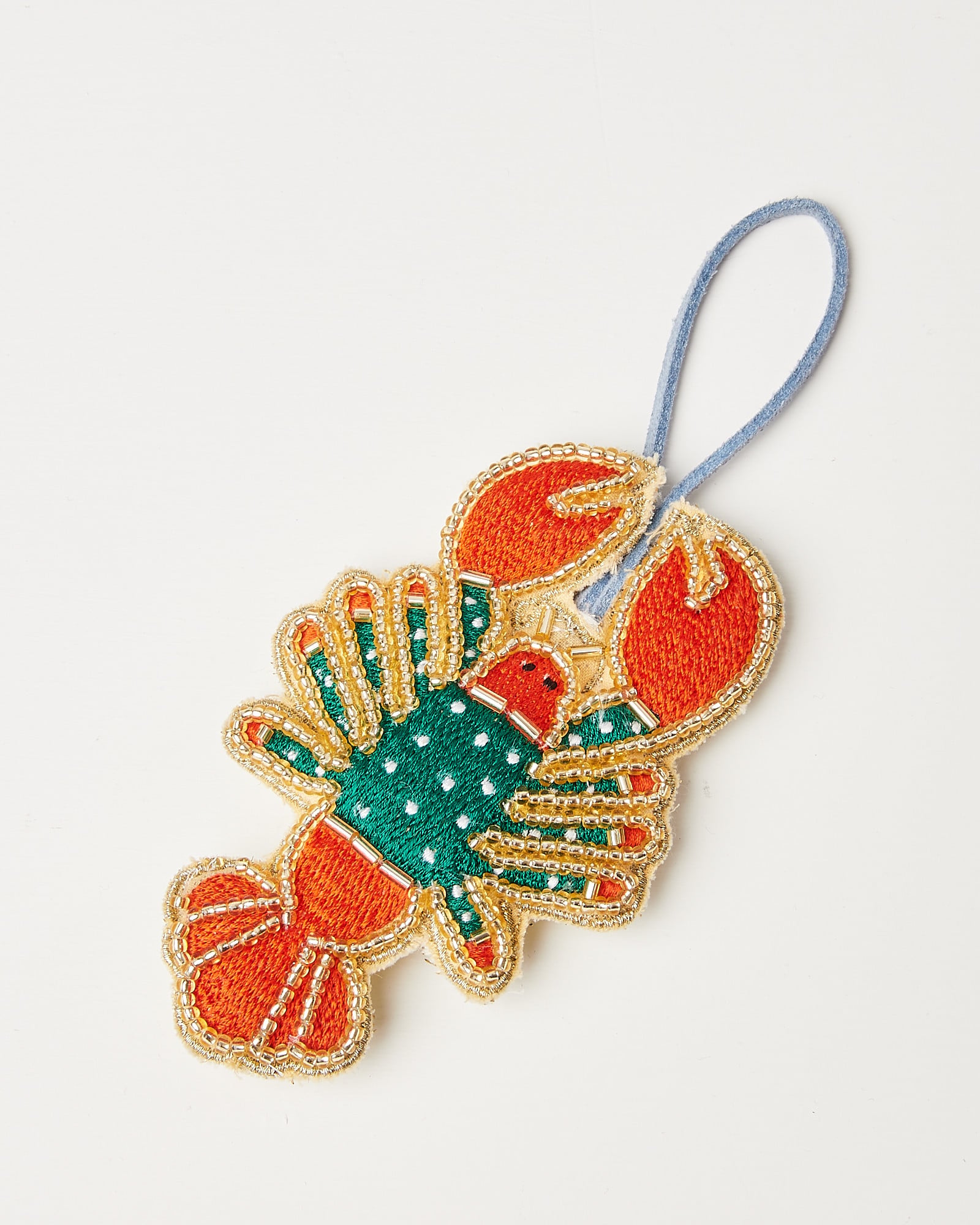 Larry the Lobster Fabric Christmas Tree Decoration | Oliver Bonas