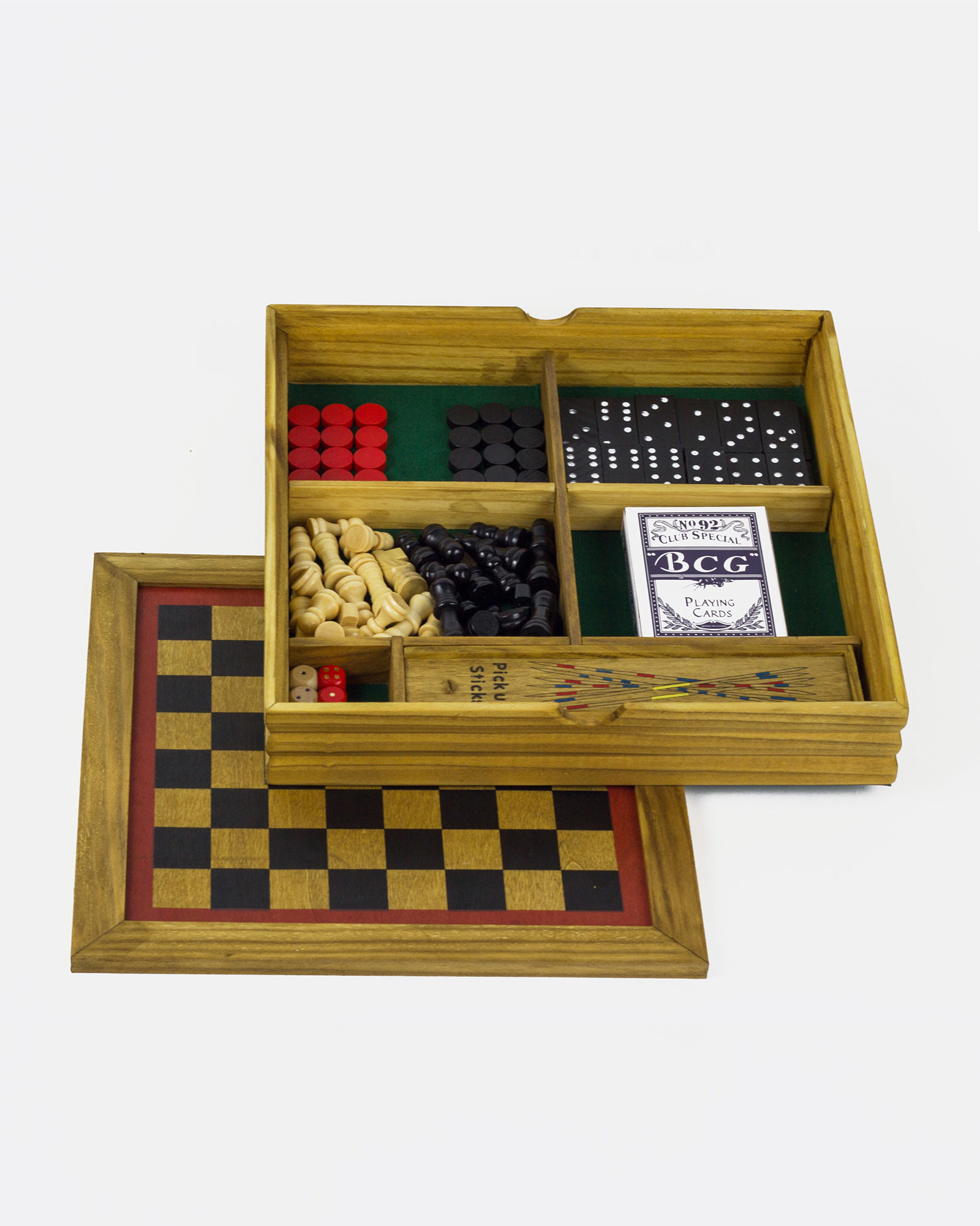 Six in One Wooden Games Compendium | Oliver Bonas