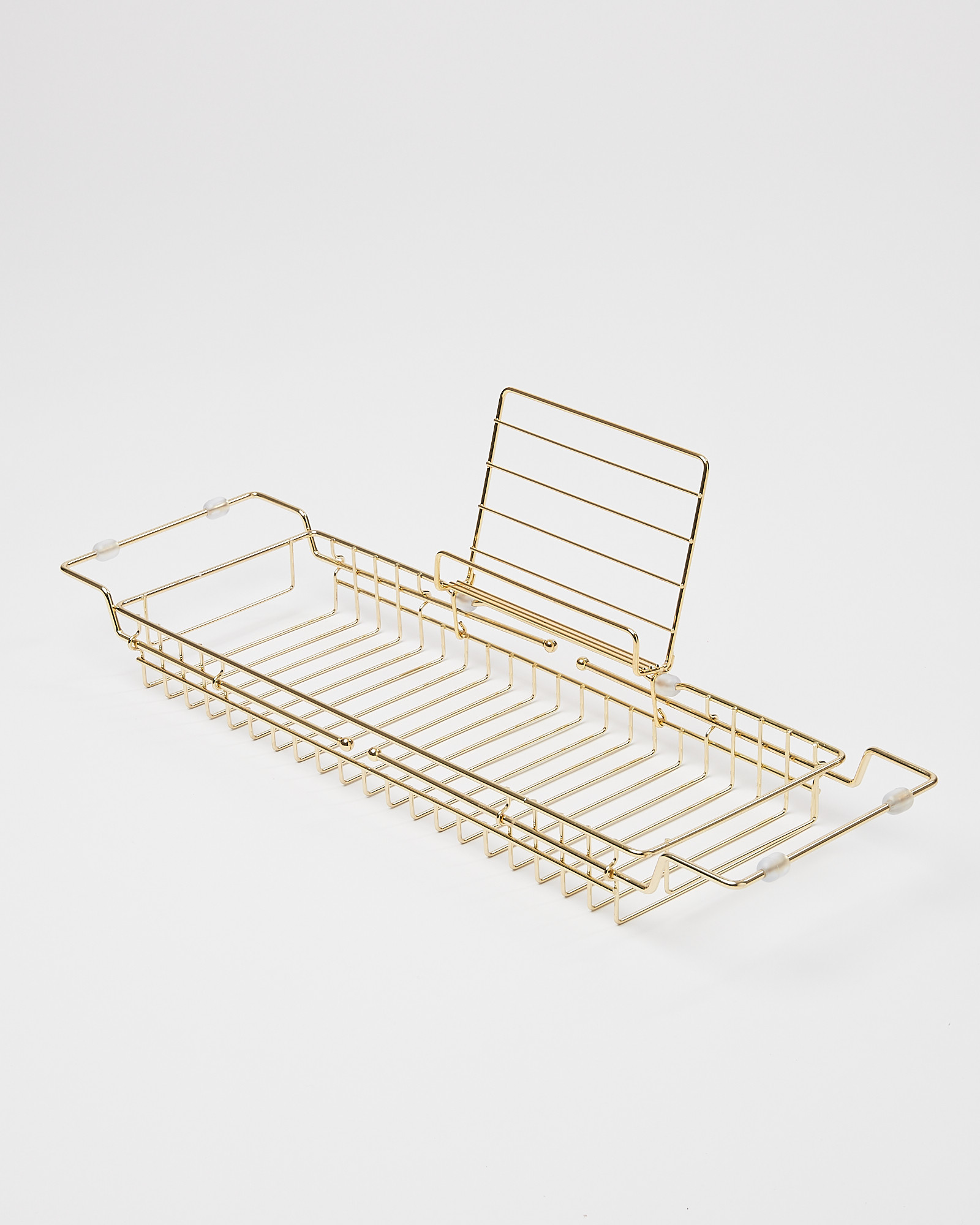 Gold Metal Bath Tray | Oliver Bonas