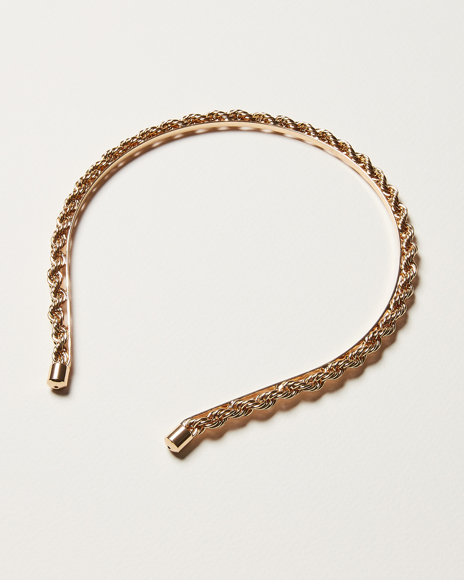 Cadena Twisted Chain Headband | Oliver Bonas