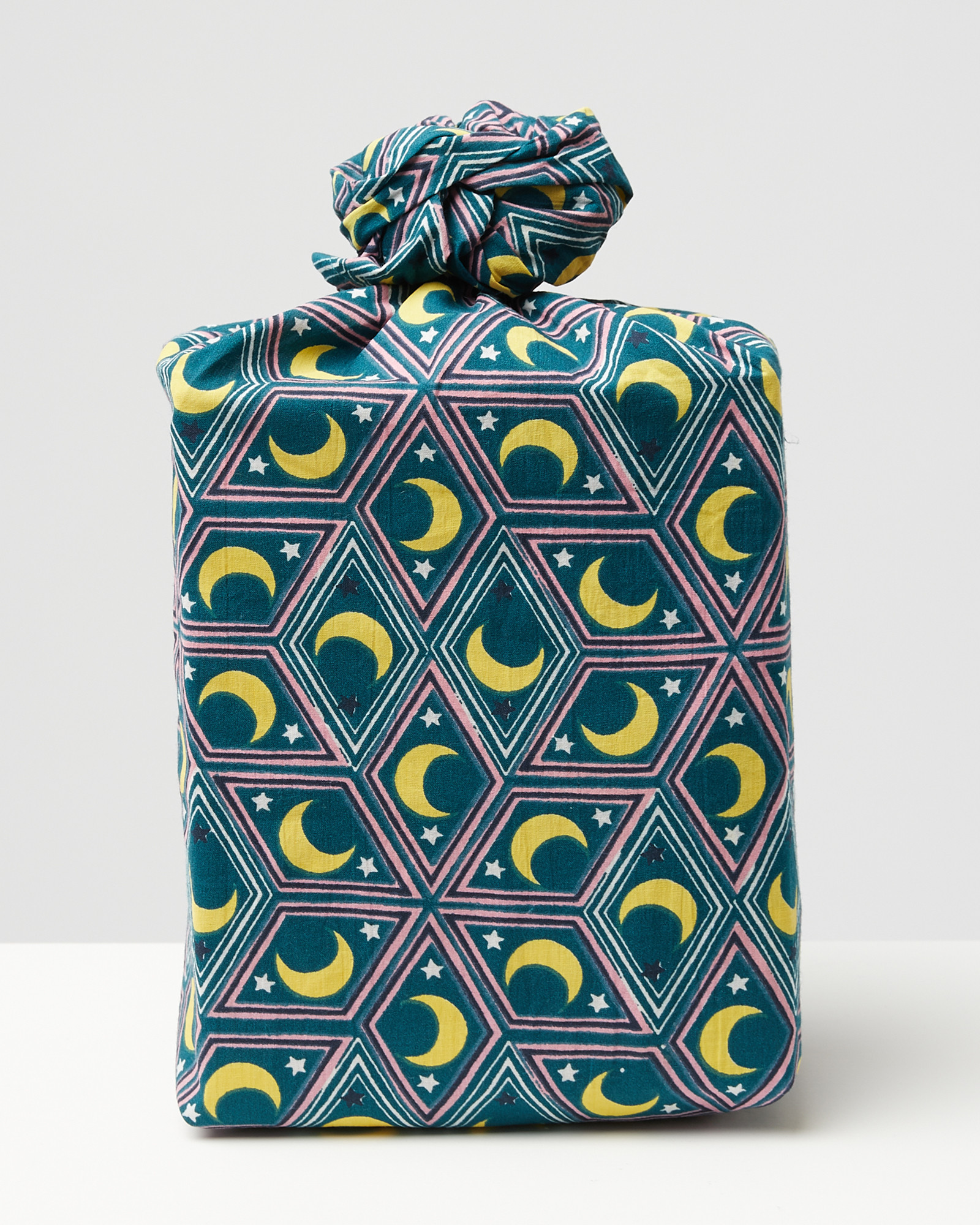 Blue Crescent Moon Fabric Wrap | Oliver Bonas