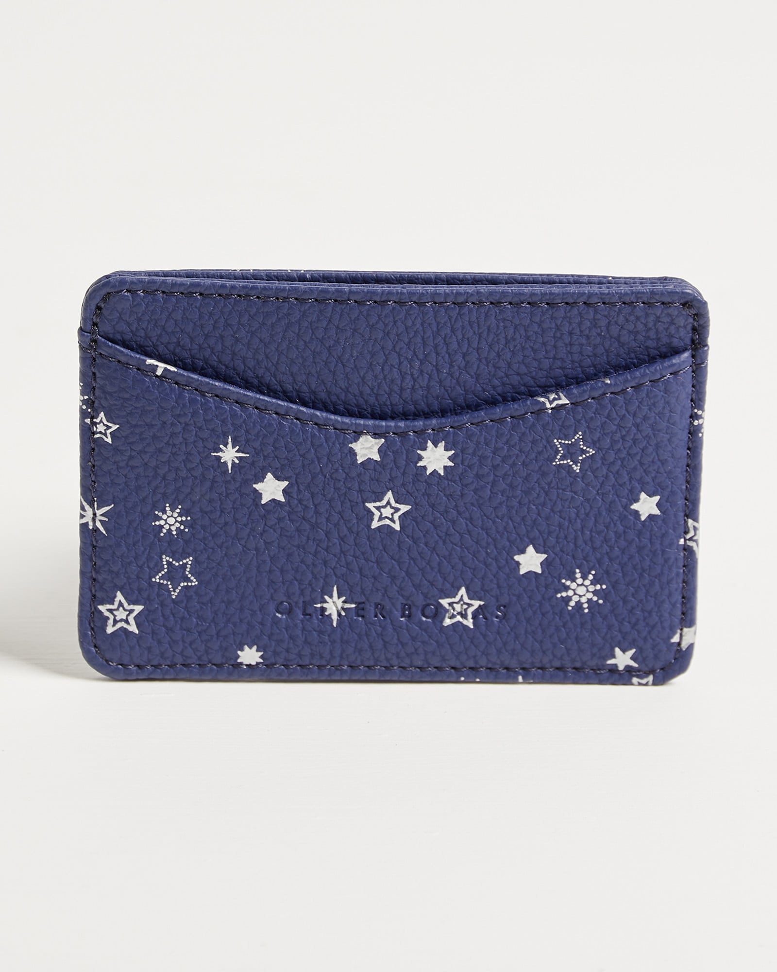 Celestial Star Print Blue Card Holder | Oliver Bonas